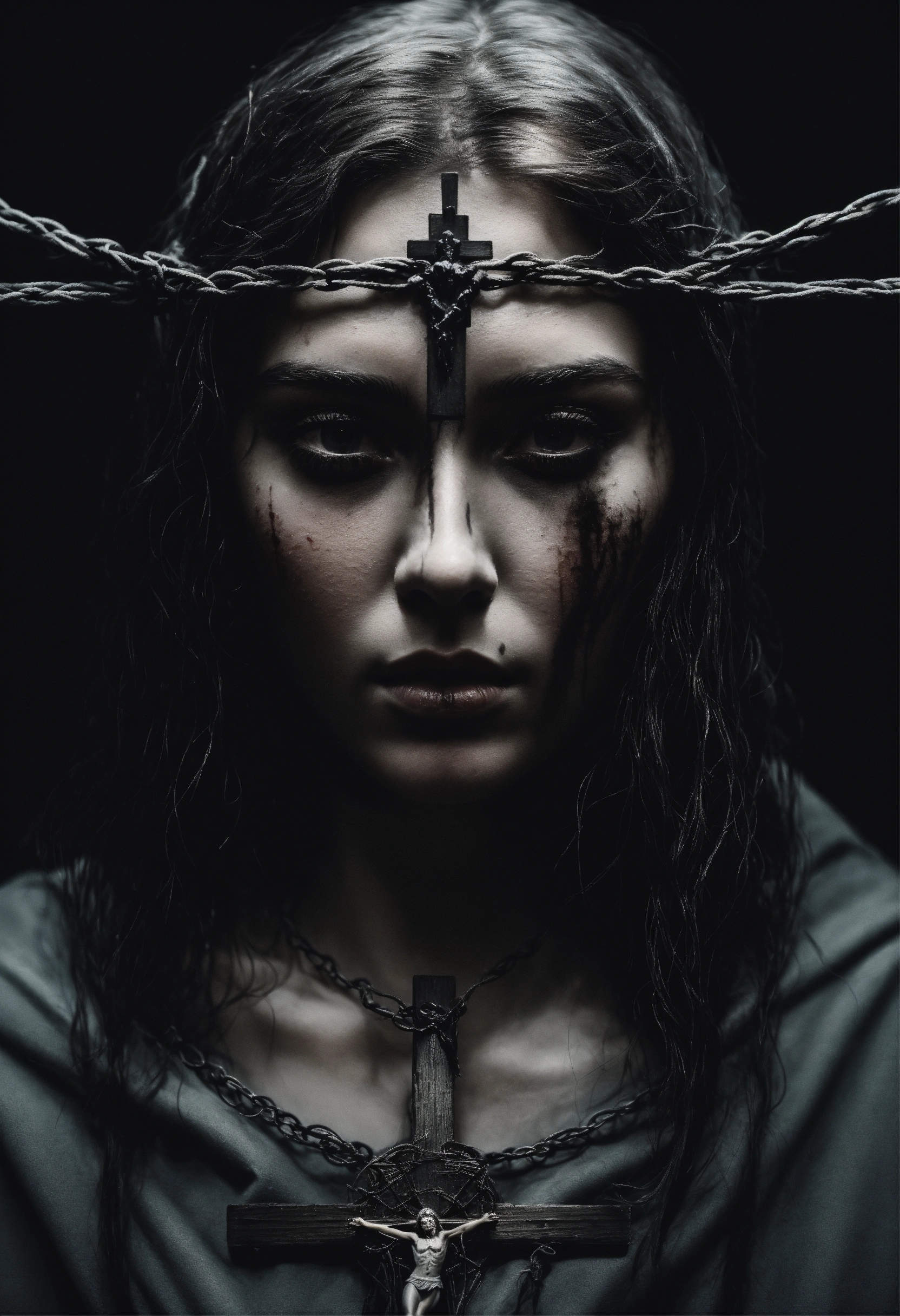 Lexica - Photo 16k, hyperrealist, ultra details, ghostly face ...