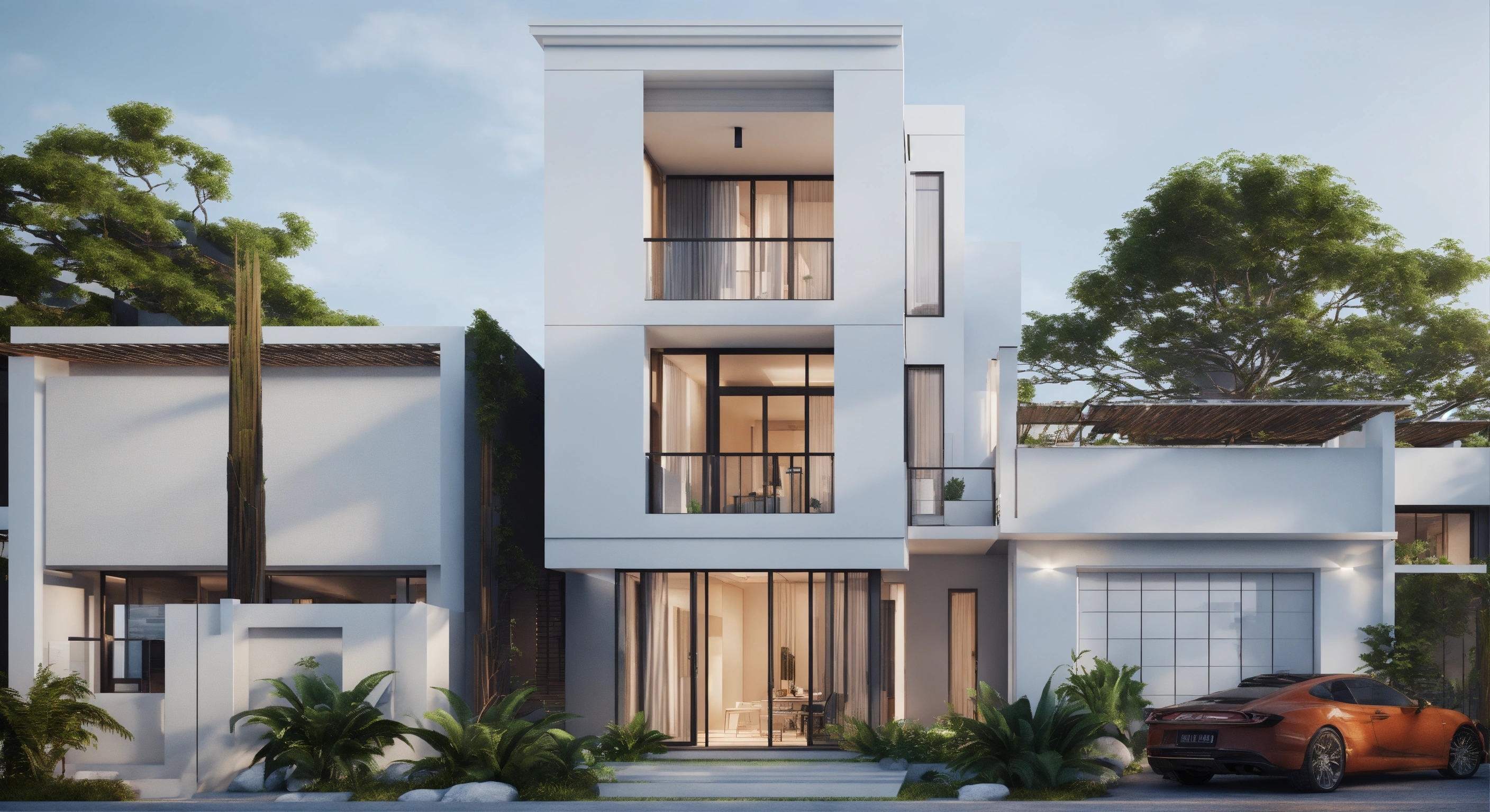Lexica - Modern classic house, minimalist house design and clean look ...