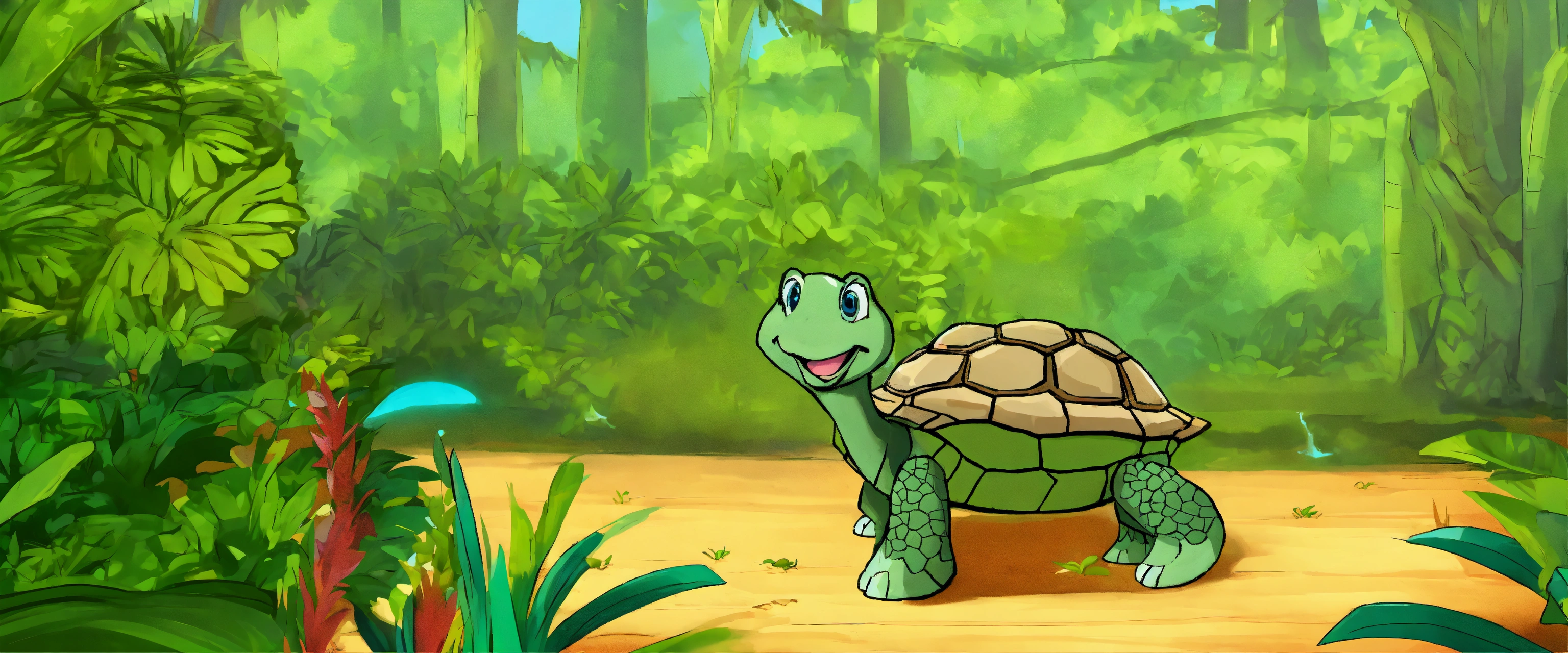 Lexica - Leader of the Jungle Jumble Jamboree Crew, a wise old turtle ...