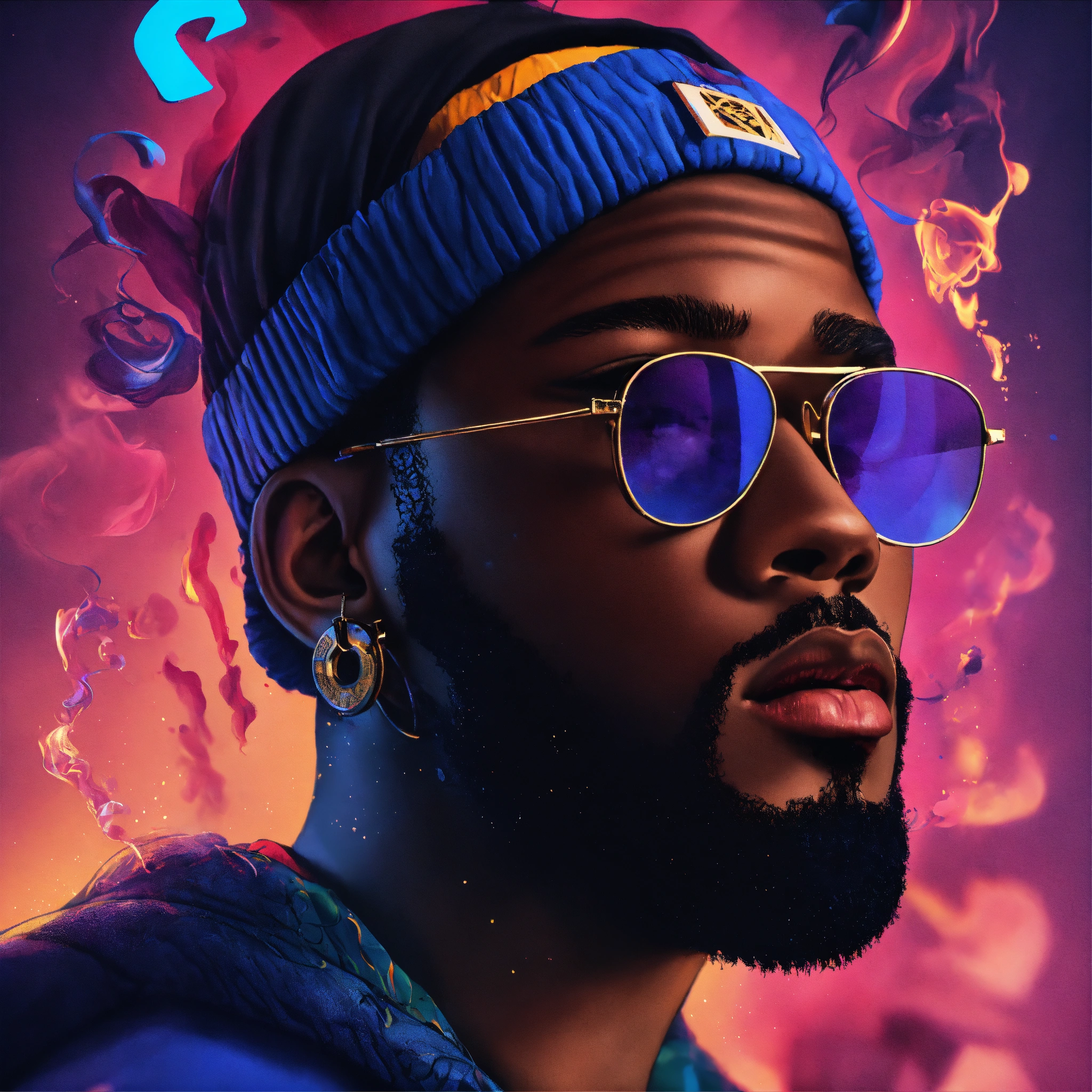 Lexica - Album artwork, 3d, full hd , 4d, poster design, shadows ...