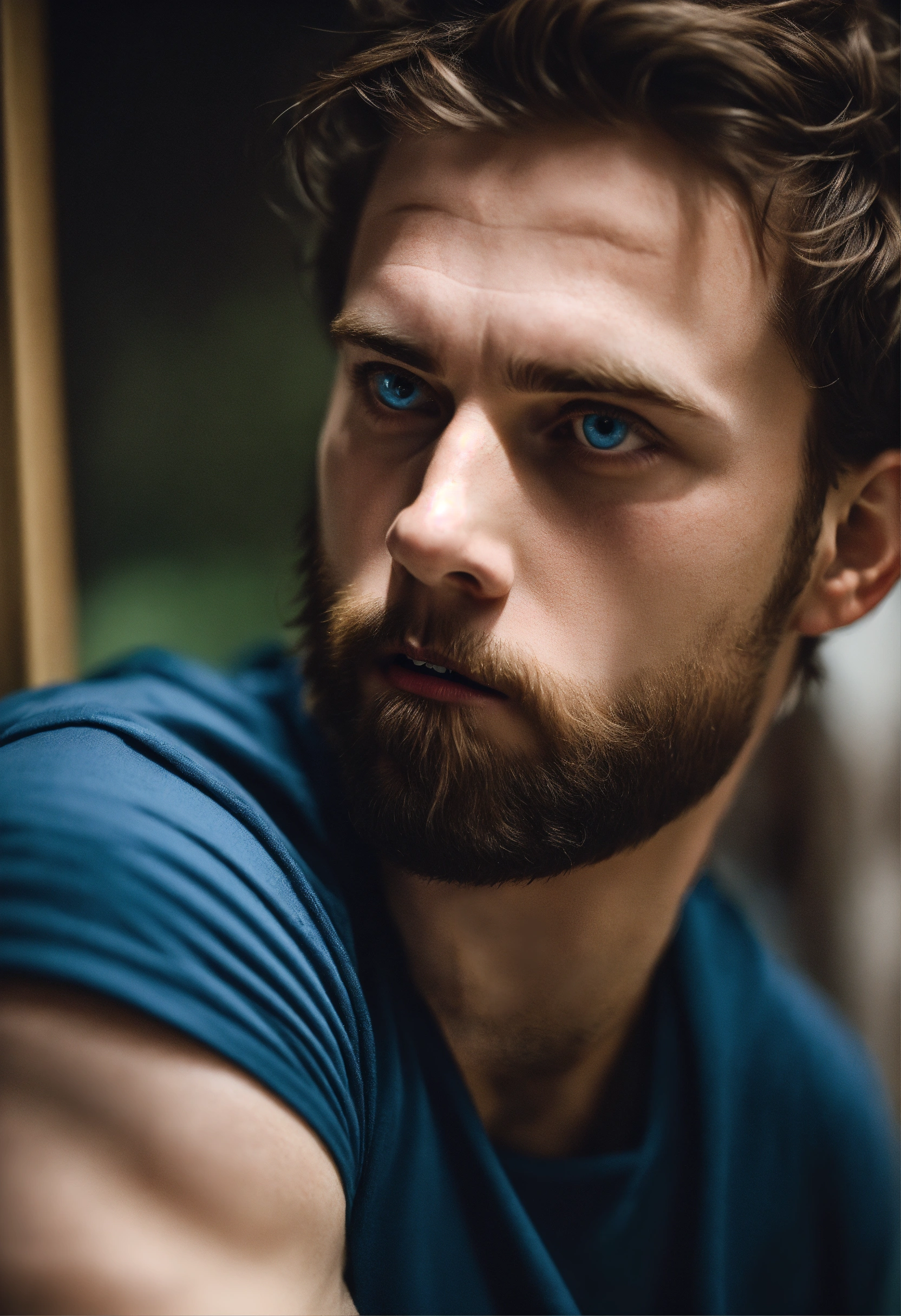 Lexica - A photograph of a pretty 25-year-old white man, with blue eyes ...