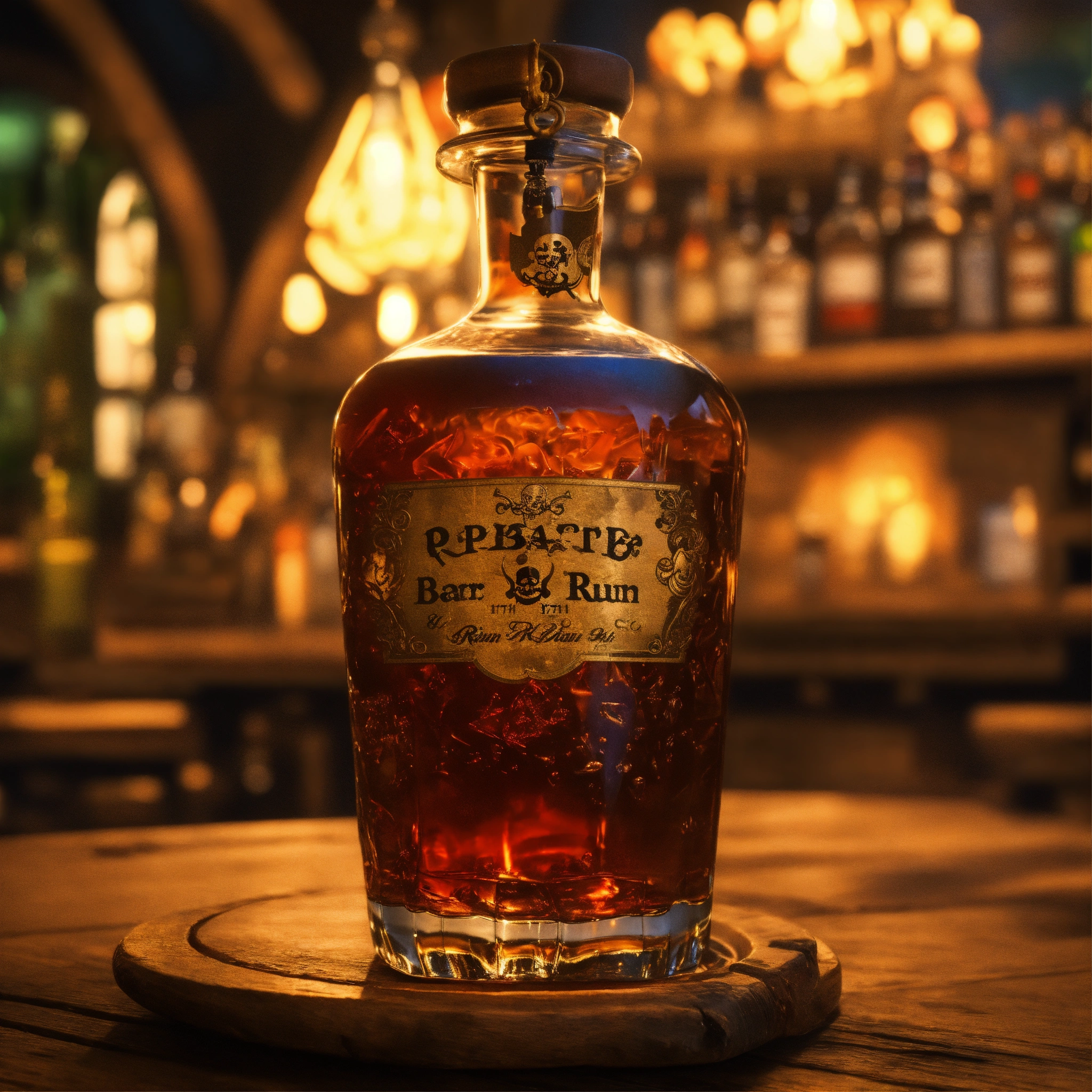 Lexica - Pirate bar rum, 17th century, 8k