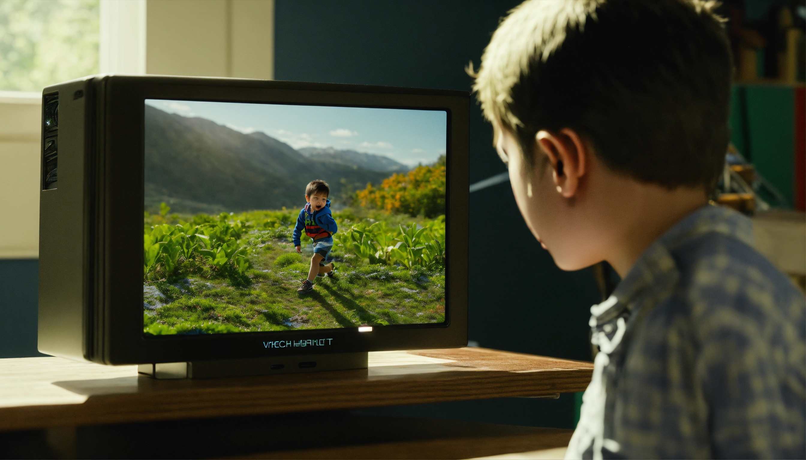 Lexica - A small kid is saying watch completely the video output should ...