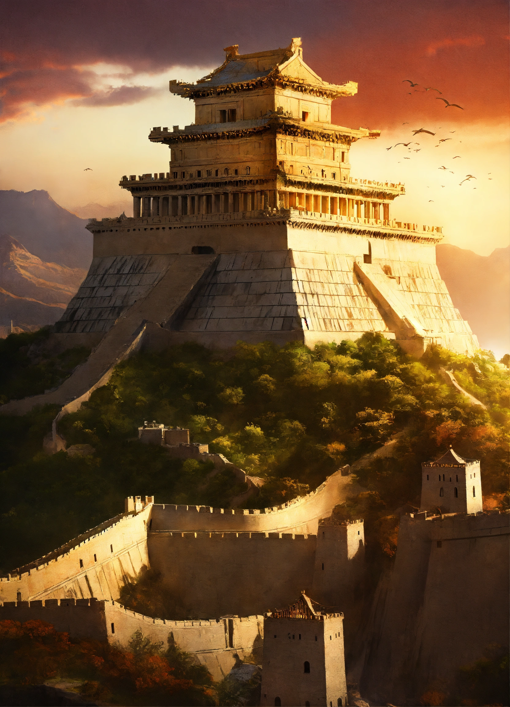 Lexica - Mutant combination of the greek parthenon lighthouse of ...