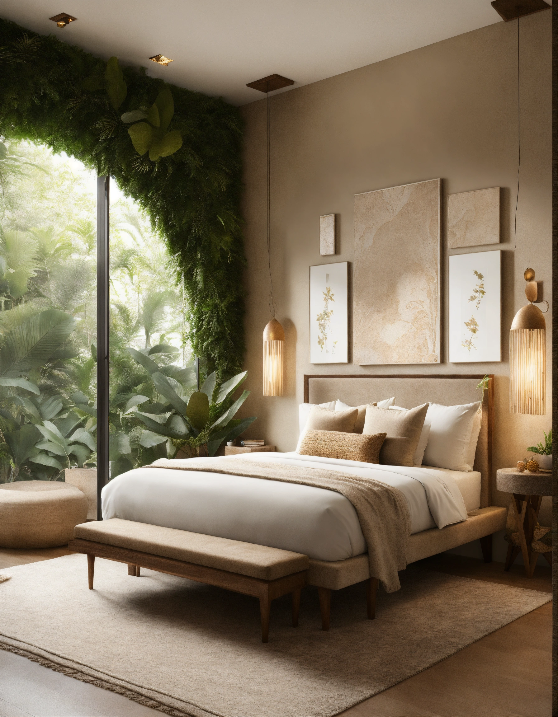 Lexica - Ultra realistic photo of Modern take on upscale bali inspired ...