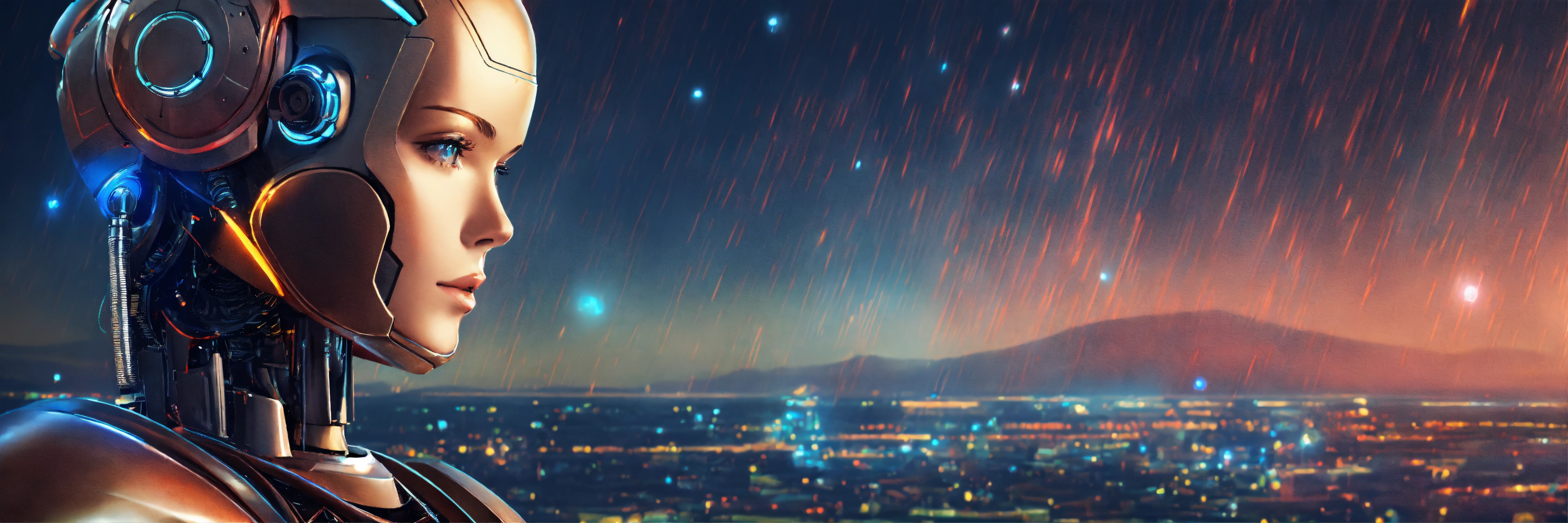 Lexica - Robot AI background