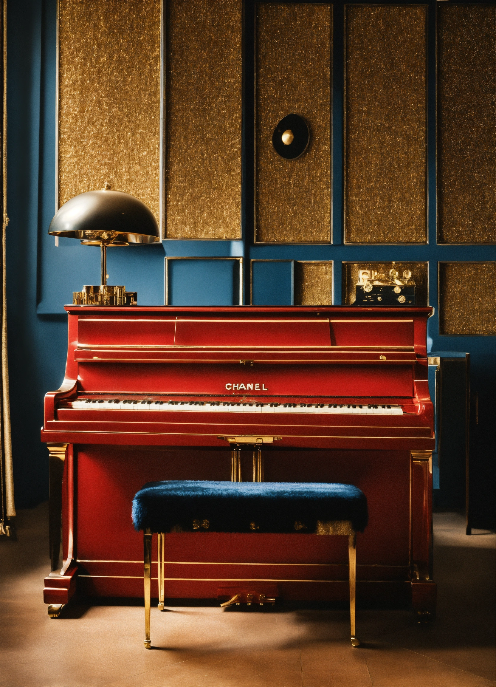 Lexica - Large space Chanel tweed chain piano