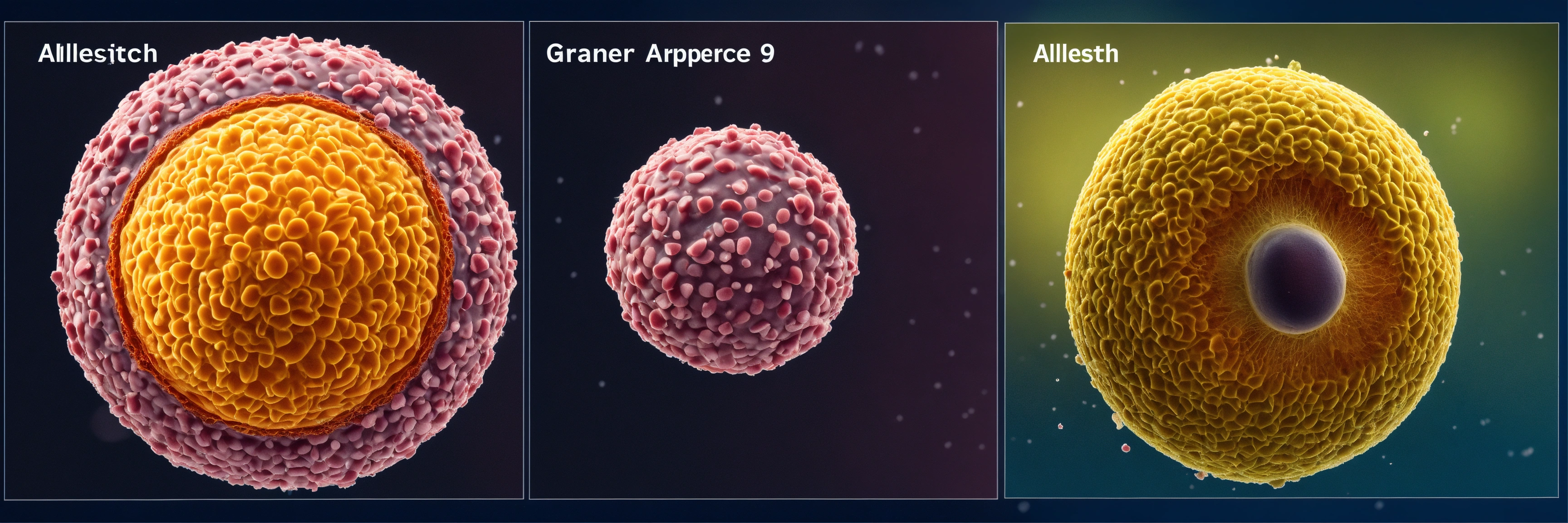Lexica - Detailed perspective of a mast cell with a grainy appearance ...