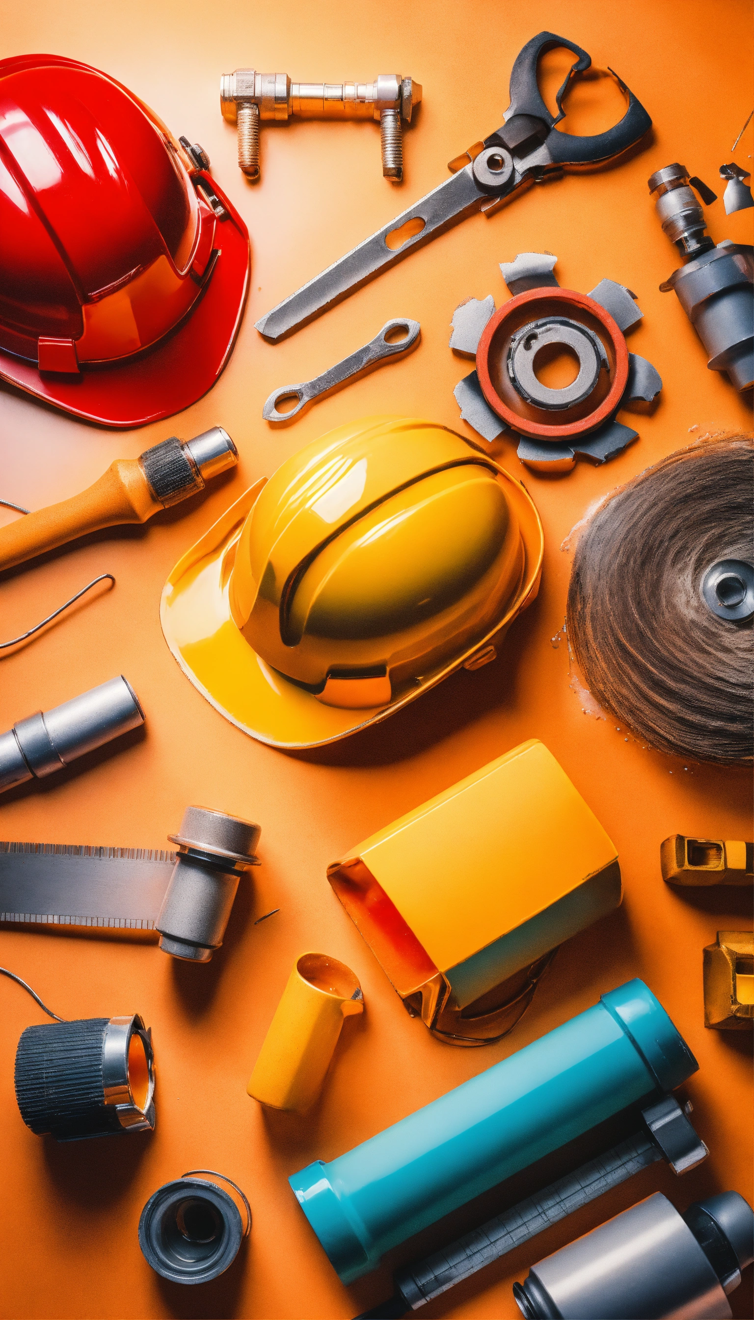 Lexica - Image of engineering objects on workplace top view.construction concept. engineering ...