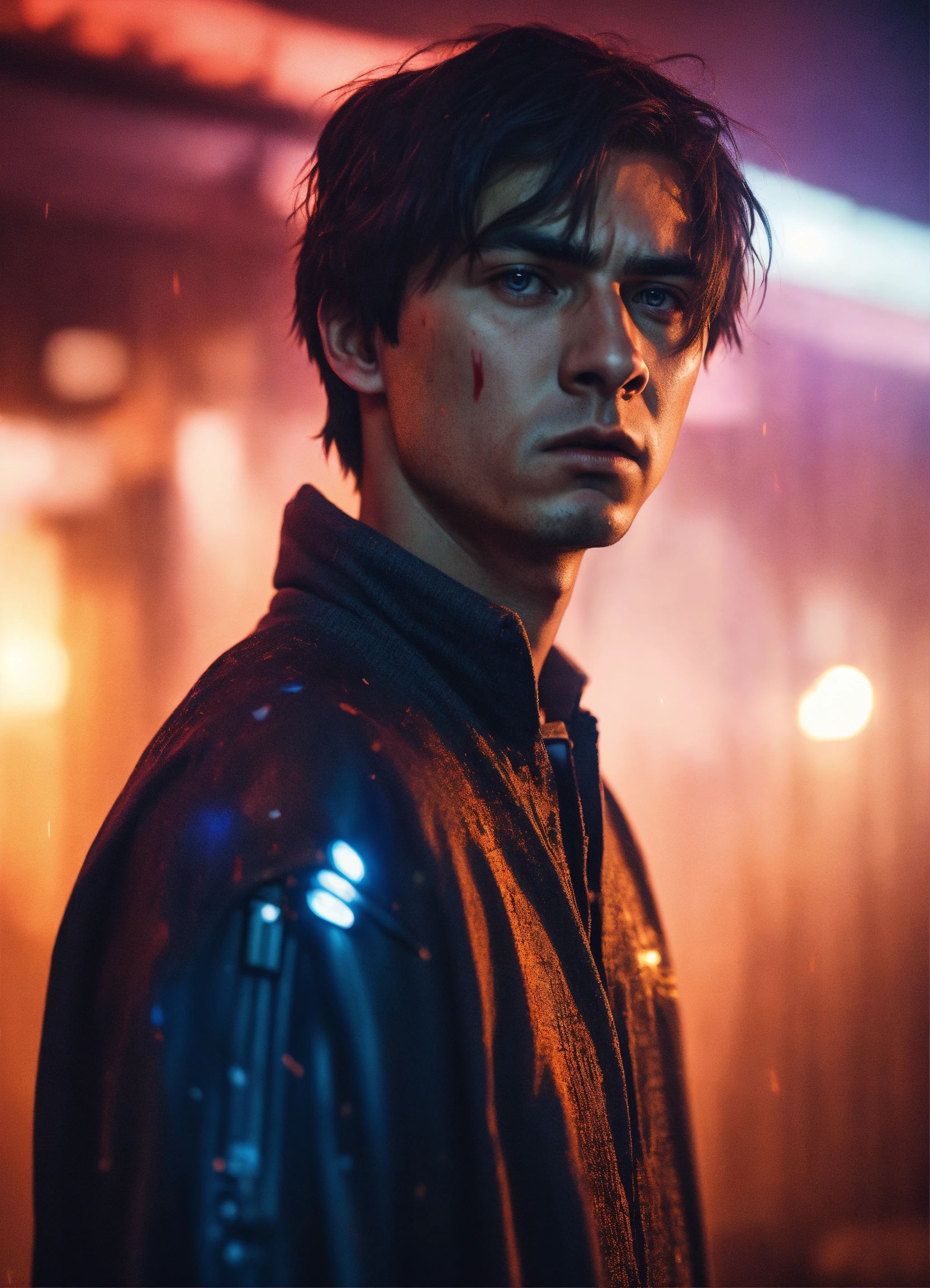 Lexica - A realistic photograph of an ugly 22-year-old boy, with a ...