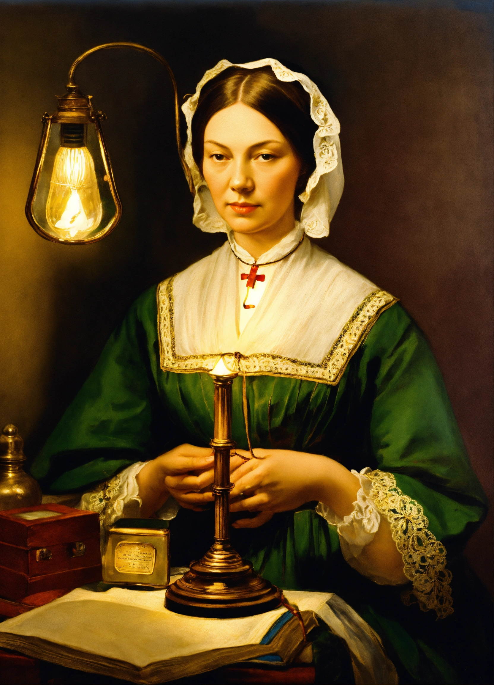 Lexica - Florence nightingale, lady with the lamp