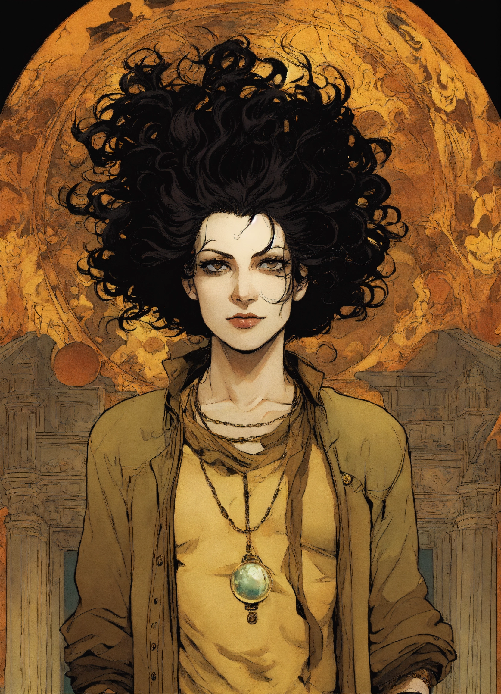 Lexica - In the style of The Sandman graphic novels.