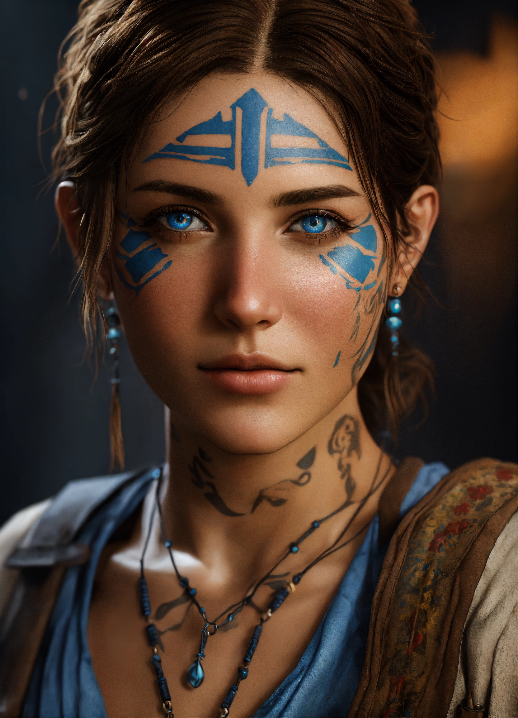 Lexica - Full body portrait of Ellie from the last of us as a fantasy ...