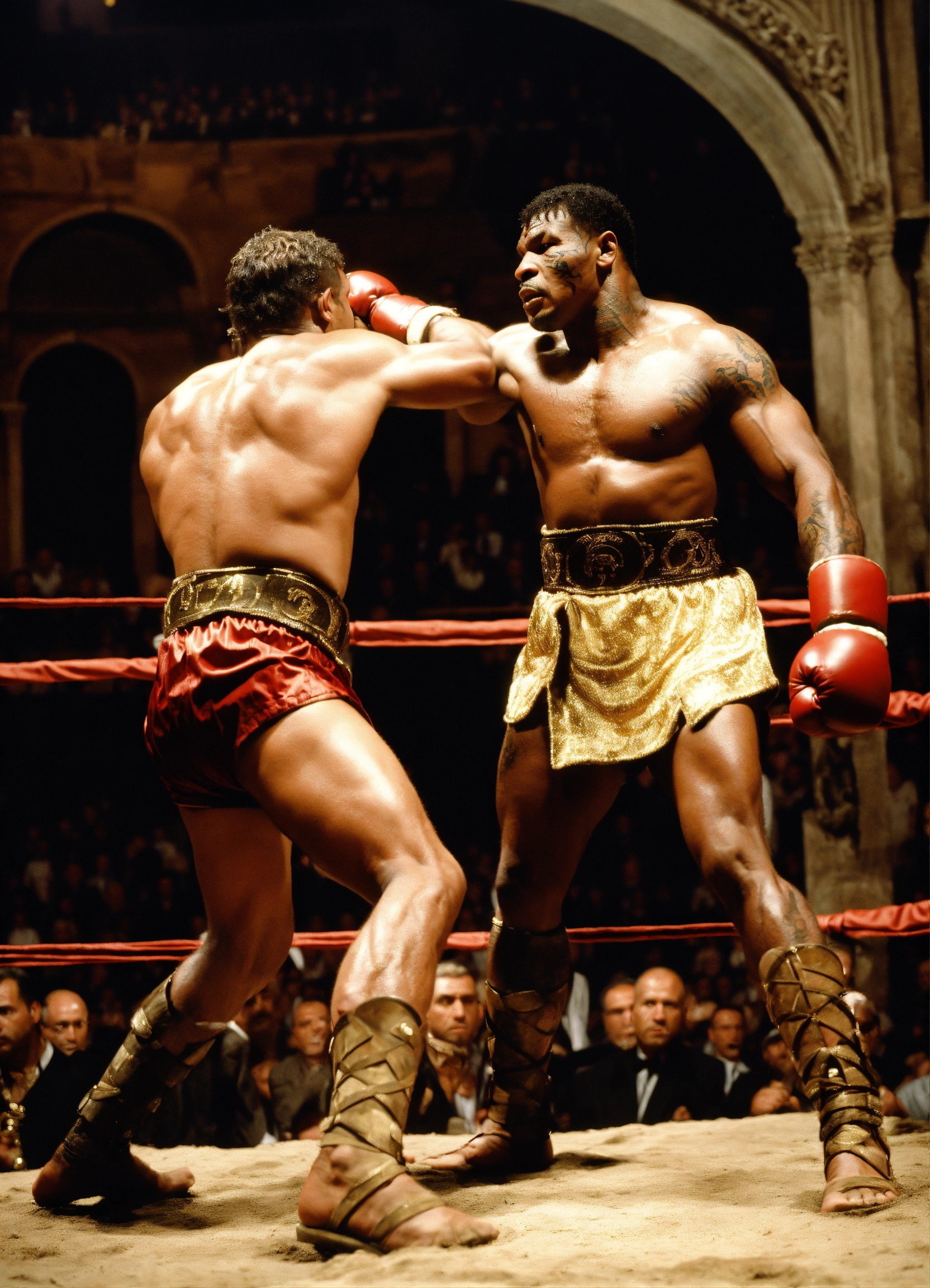 Lexica - The Mike Tyson Vs Bruce Seldon Fight taking place in An ...