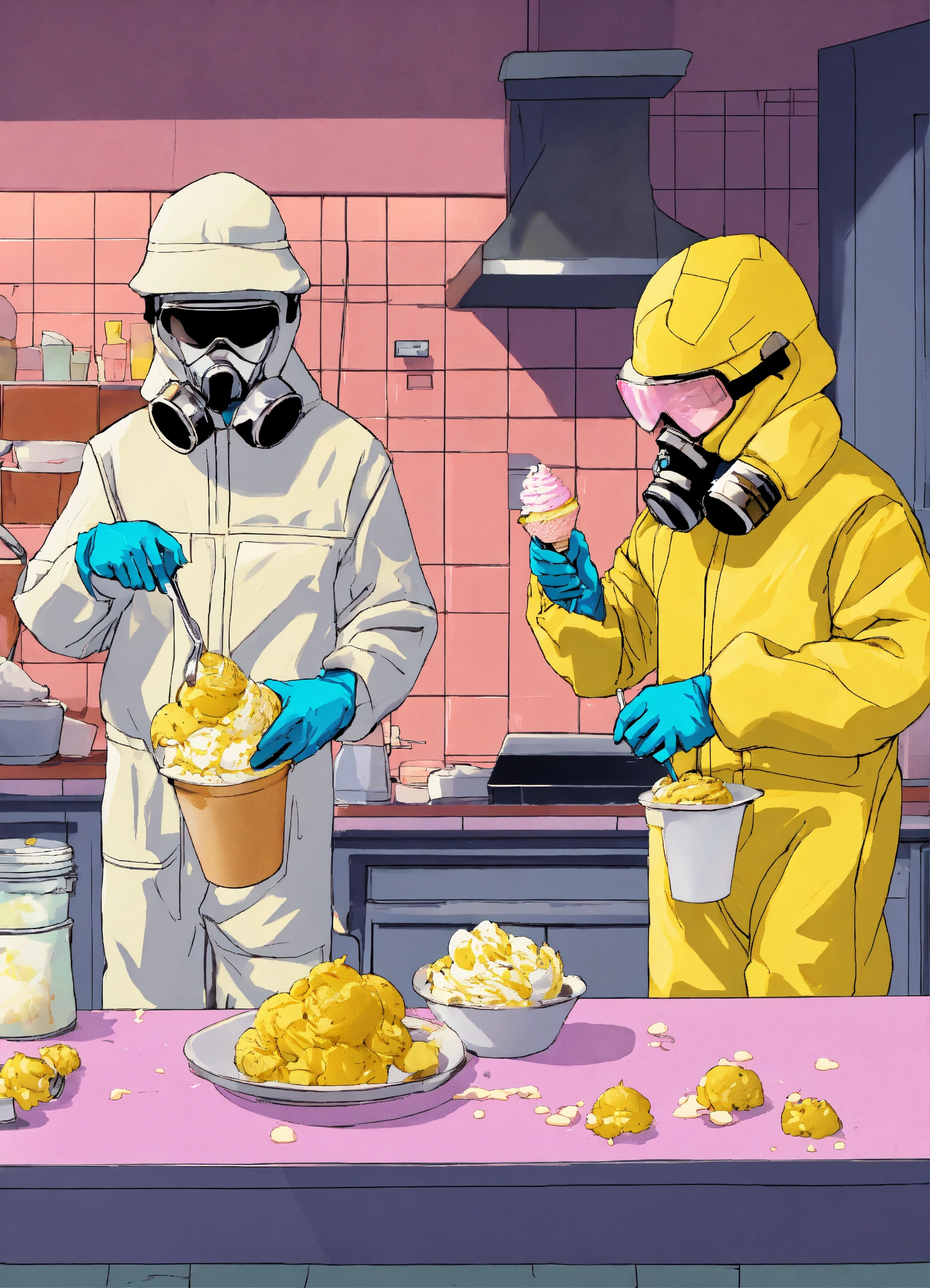 Lexica - Jesse pinkman and walter white from breaking bad making ice ...