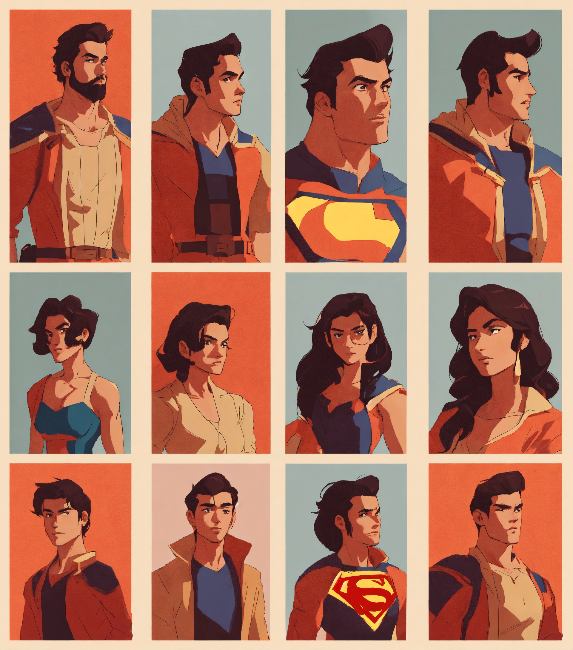 Lexica - A pretty young heros mutli-panel compositions detailed ...