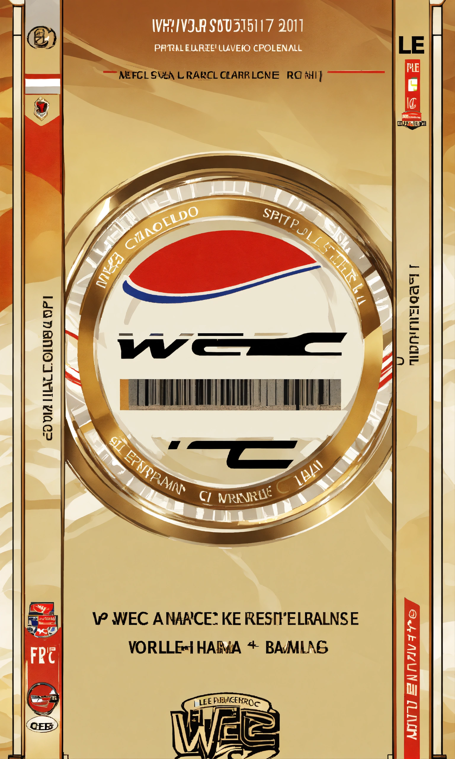 Lexica - WEC World endurance championship card VIP ID pass background ...