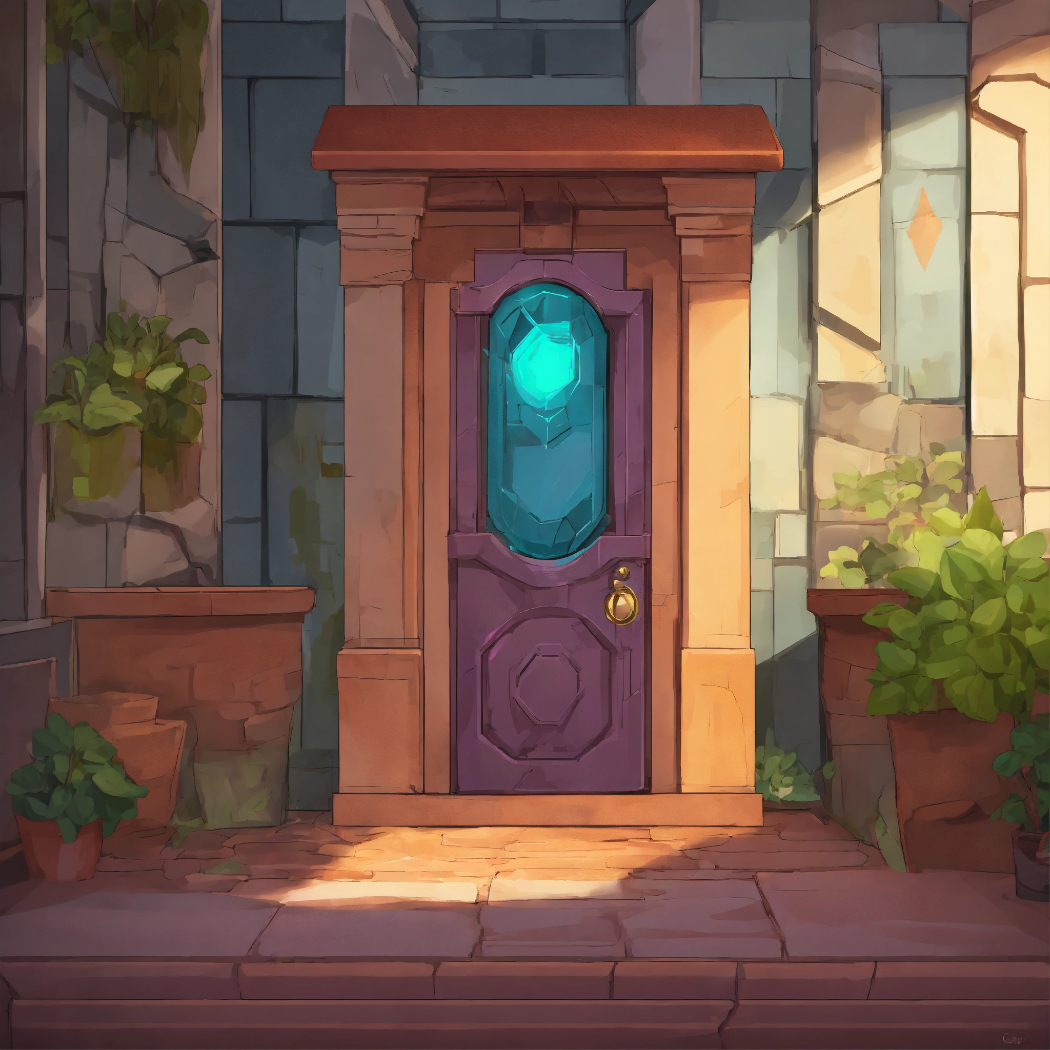 Lexica - Generate 2D portal door to hyper casual game