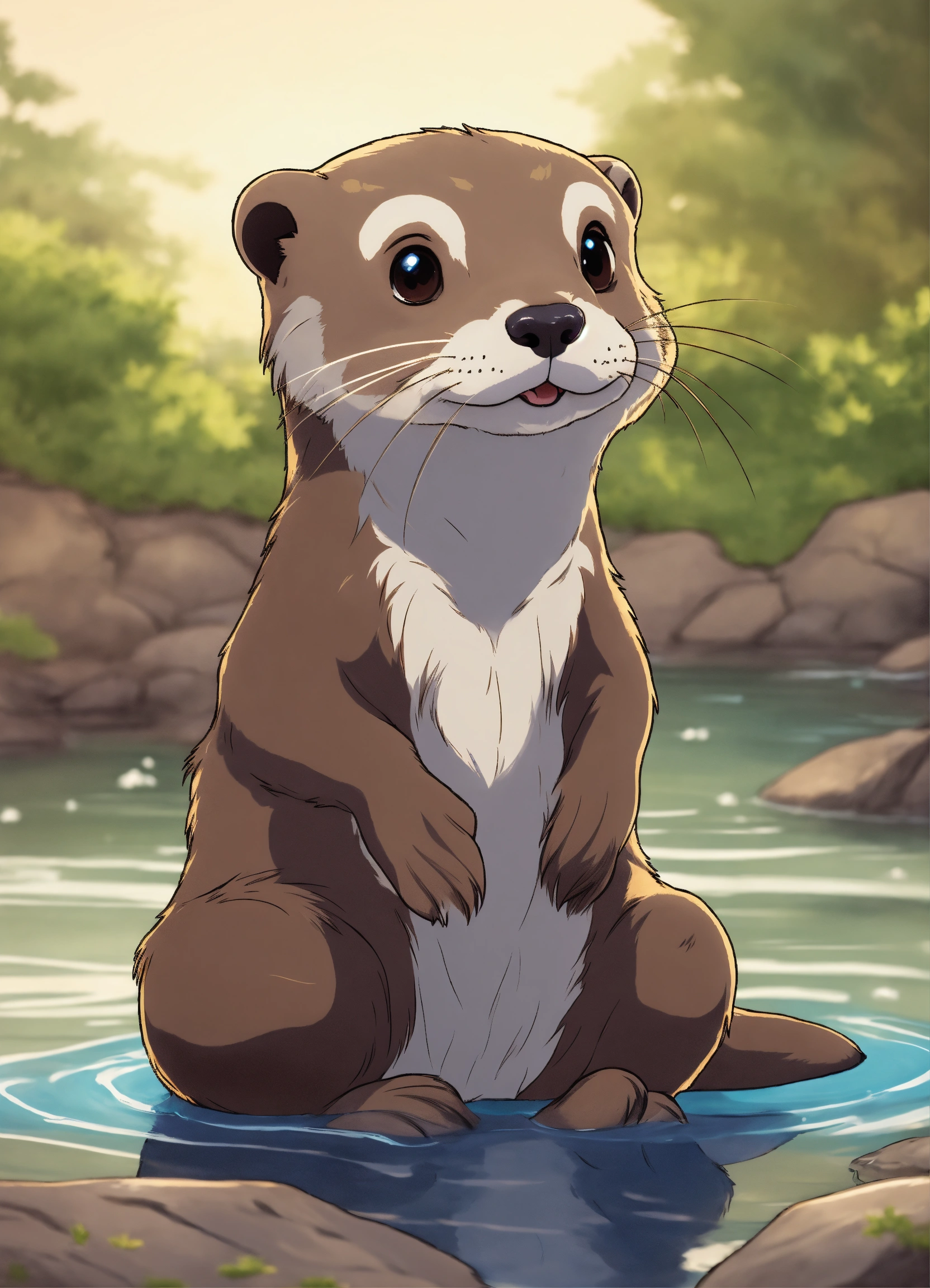 Lexica - OTTER ANIME STYLE