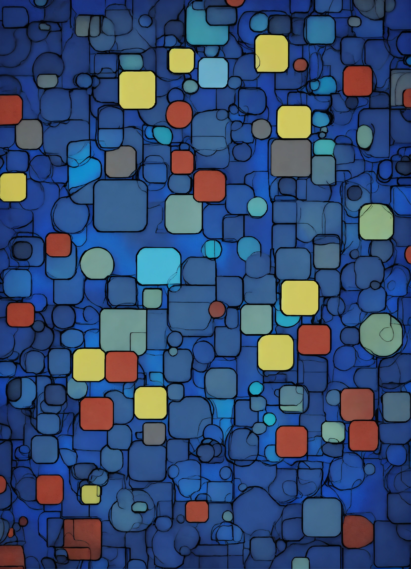 Lexica - Blue background,