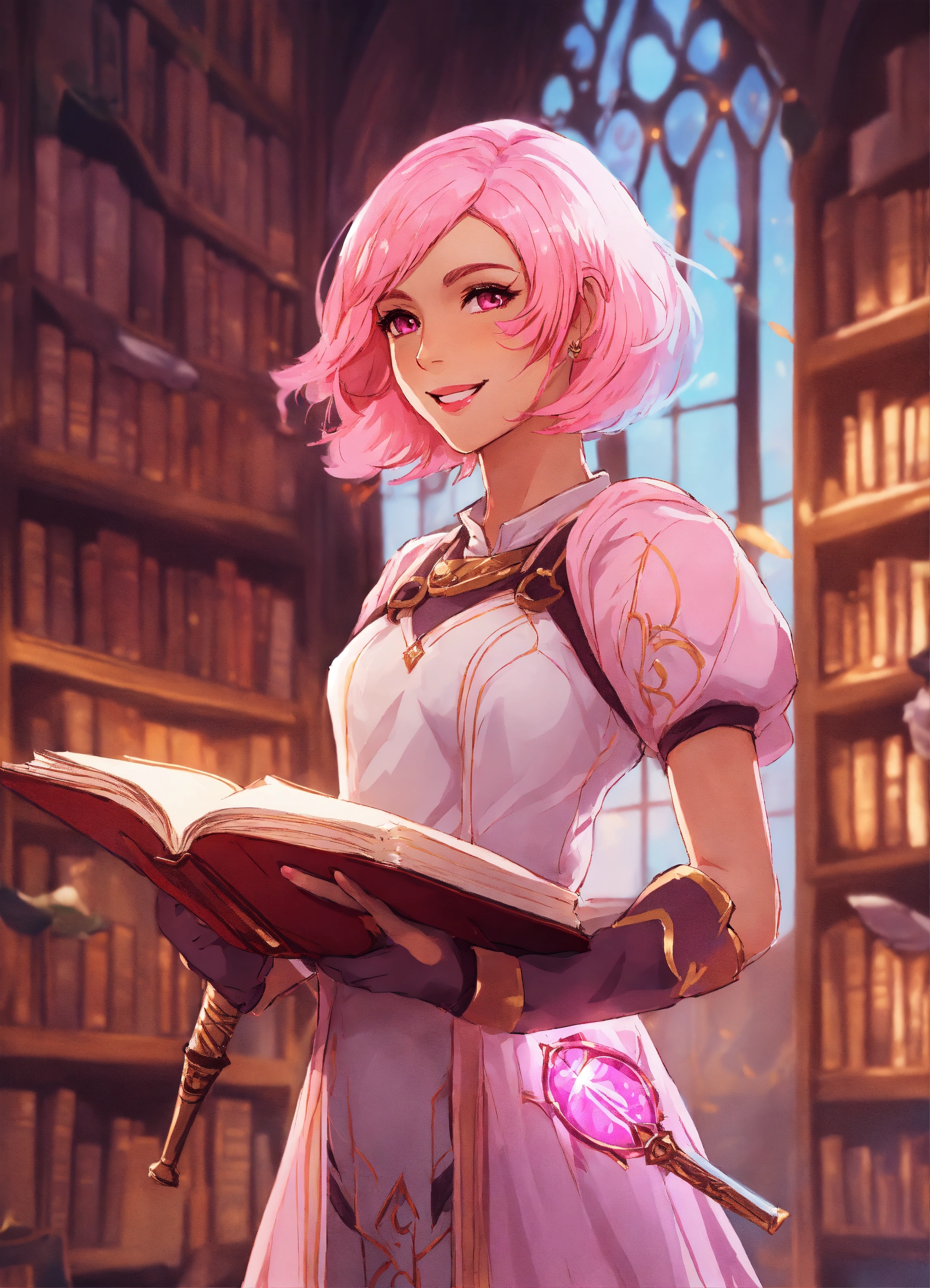 Lexica - Half angel (asimar) young female, pathfinder art style. full ...