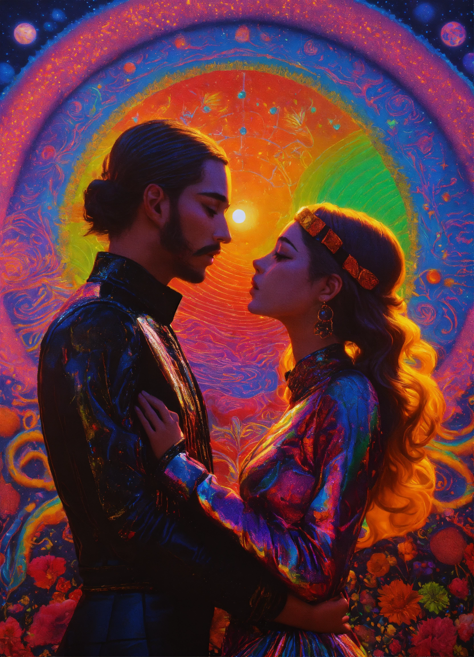 Lexica - Photorealistic 3D portrait of Gorgeous Goth emo Couple ...