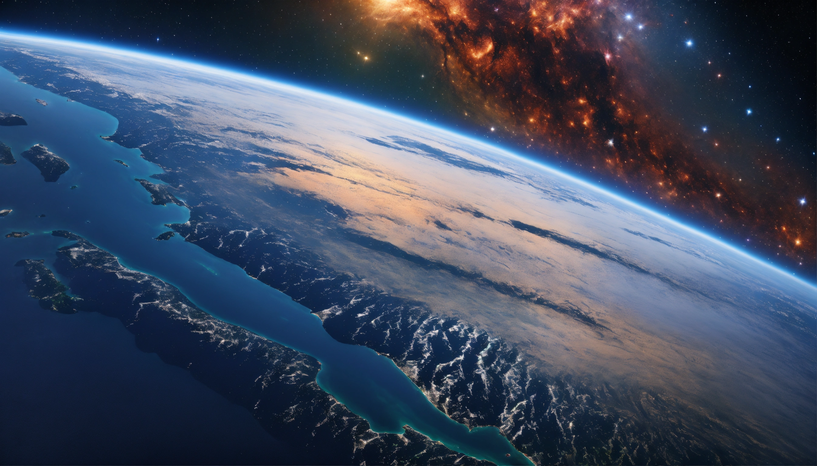 Lexica - Image of a part of planet earth seen from space the background ...