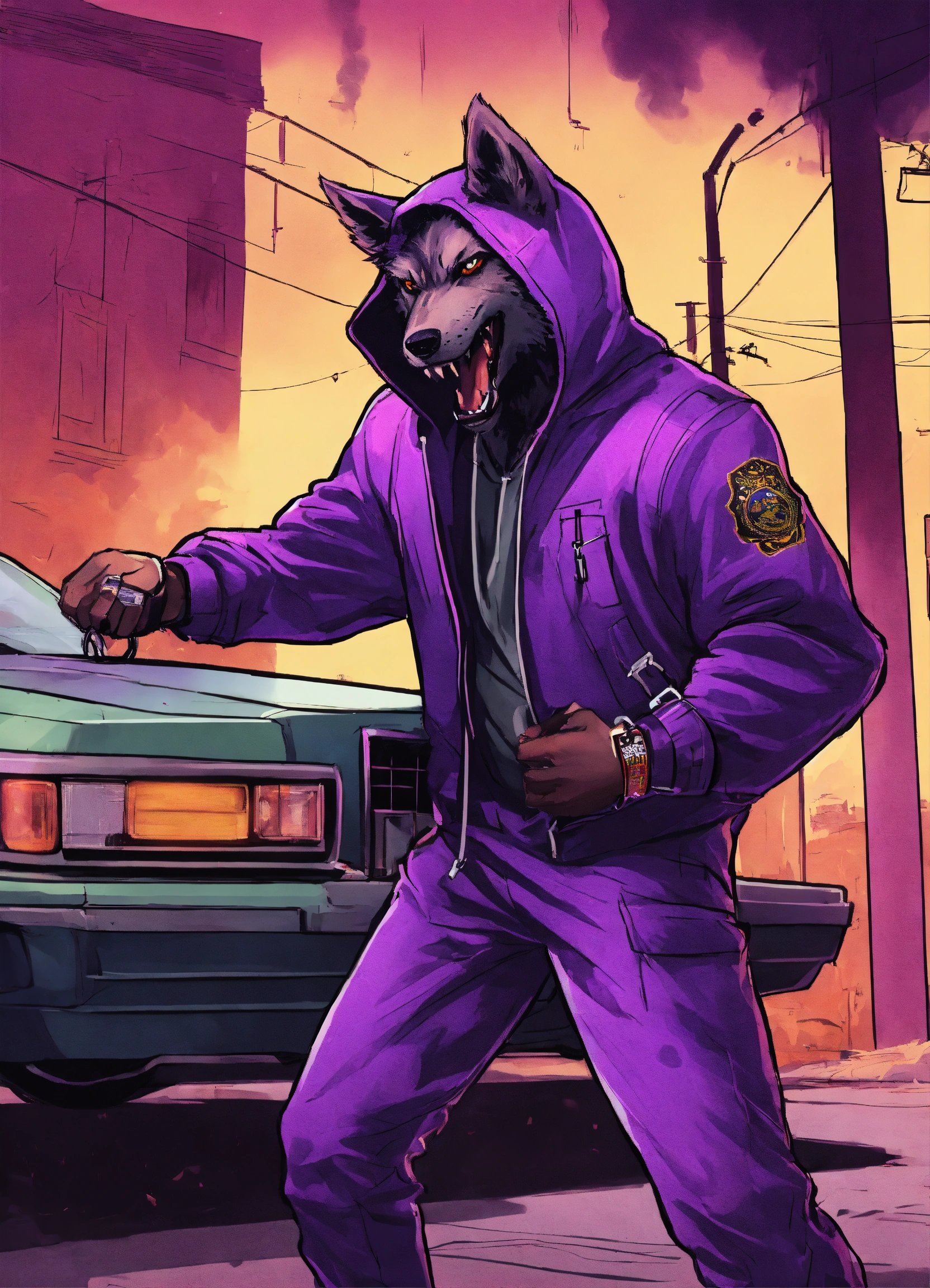 Lexica - Werewolf detective, gangster werewolf being released from ...