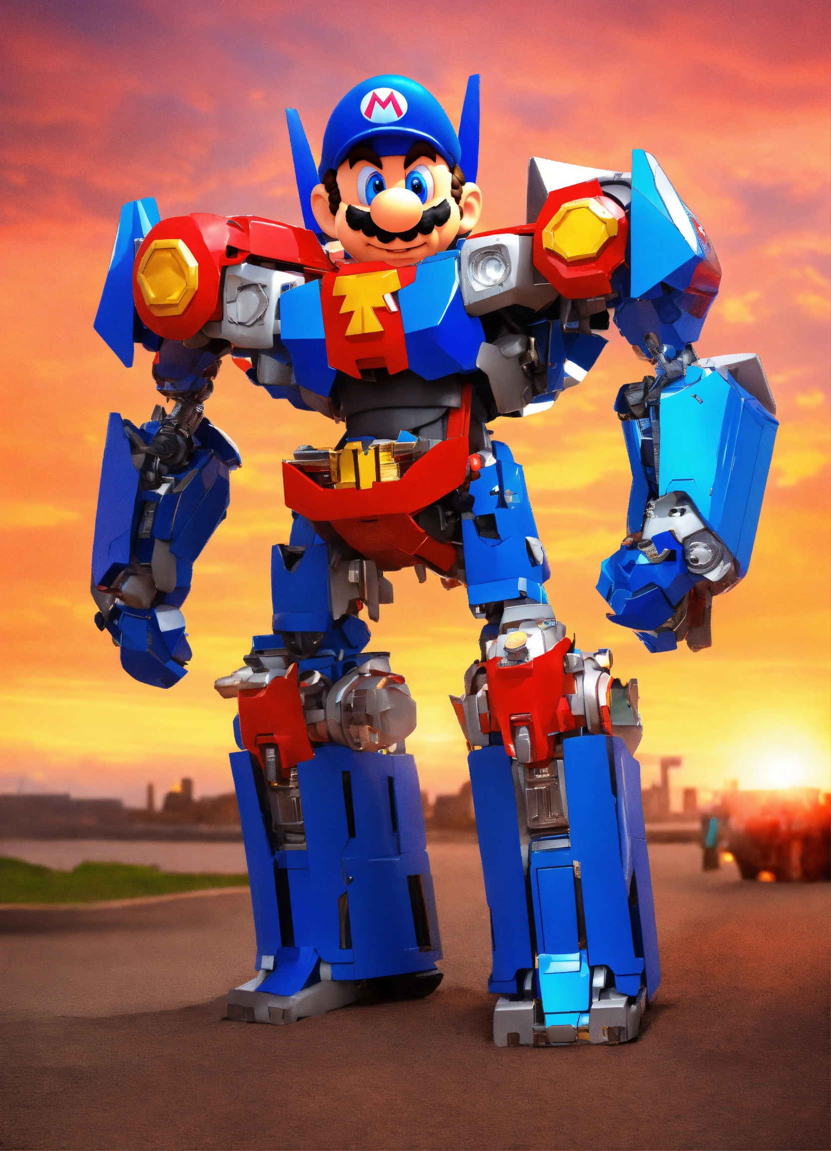 Lexica - Mario as a transformer