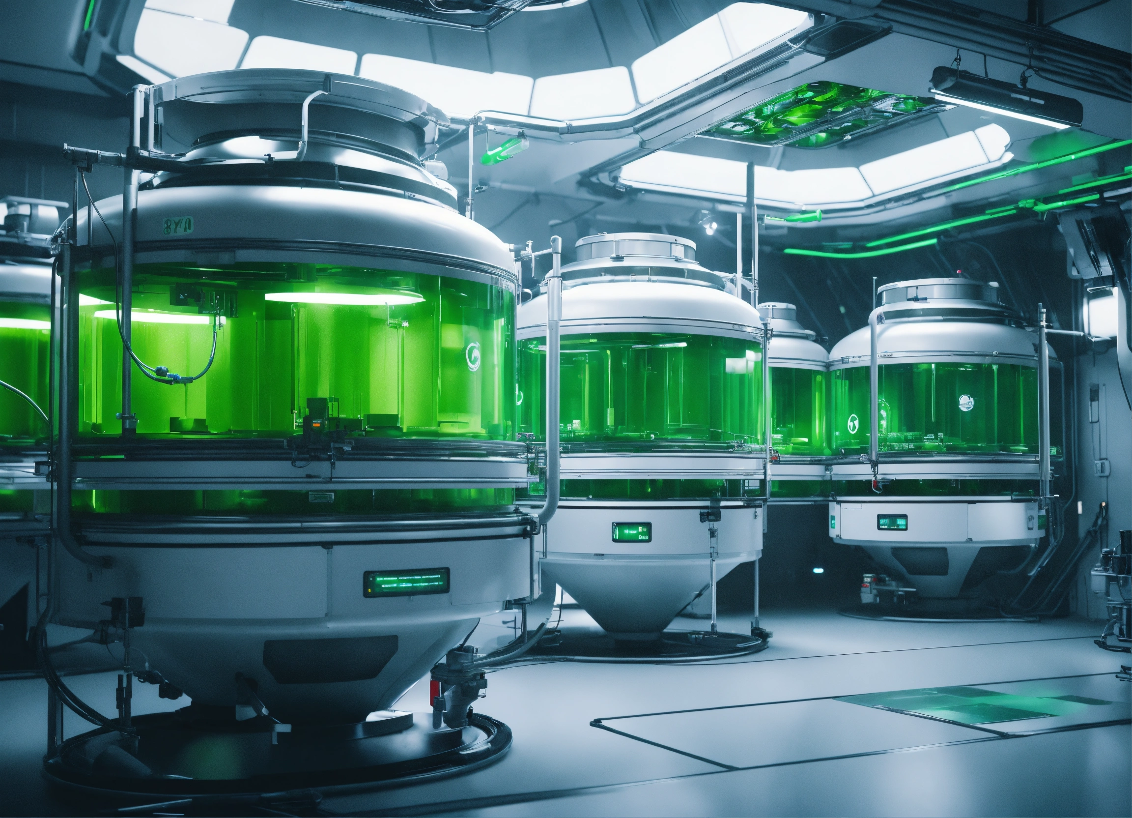 Lexica - A realistic photo of an advanced medical facility, with large ...