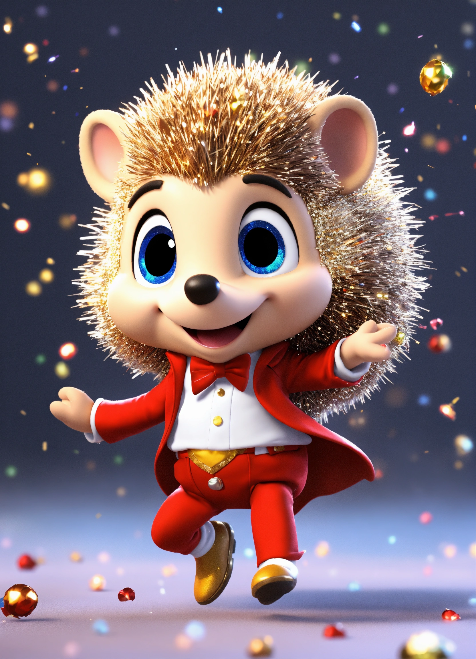 Lexica - Disney cartoon character, chibi, kind hedgehog glittery ...