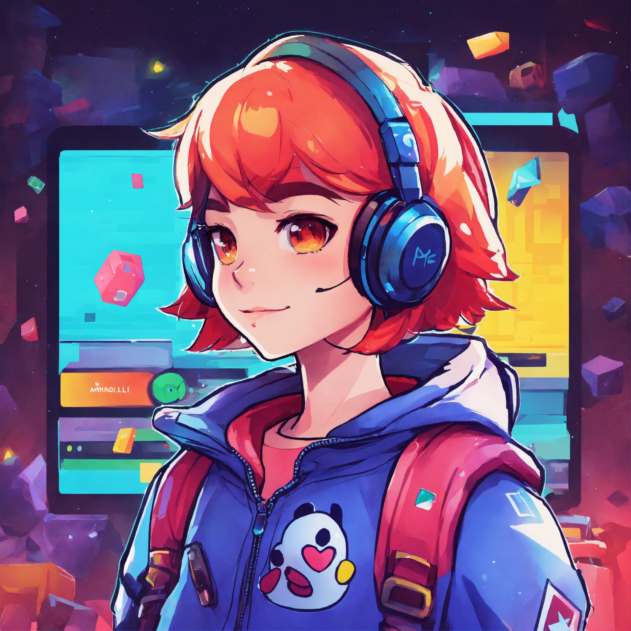 Lexica - Design a 98x98 profile picture for a YouTube gaming channel ...