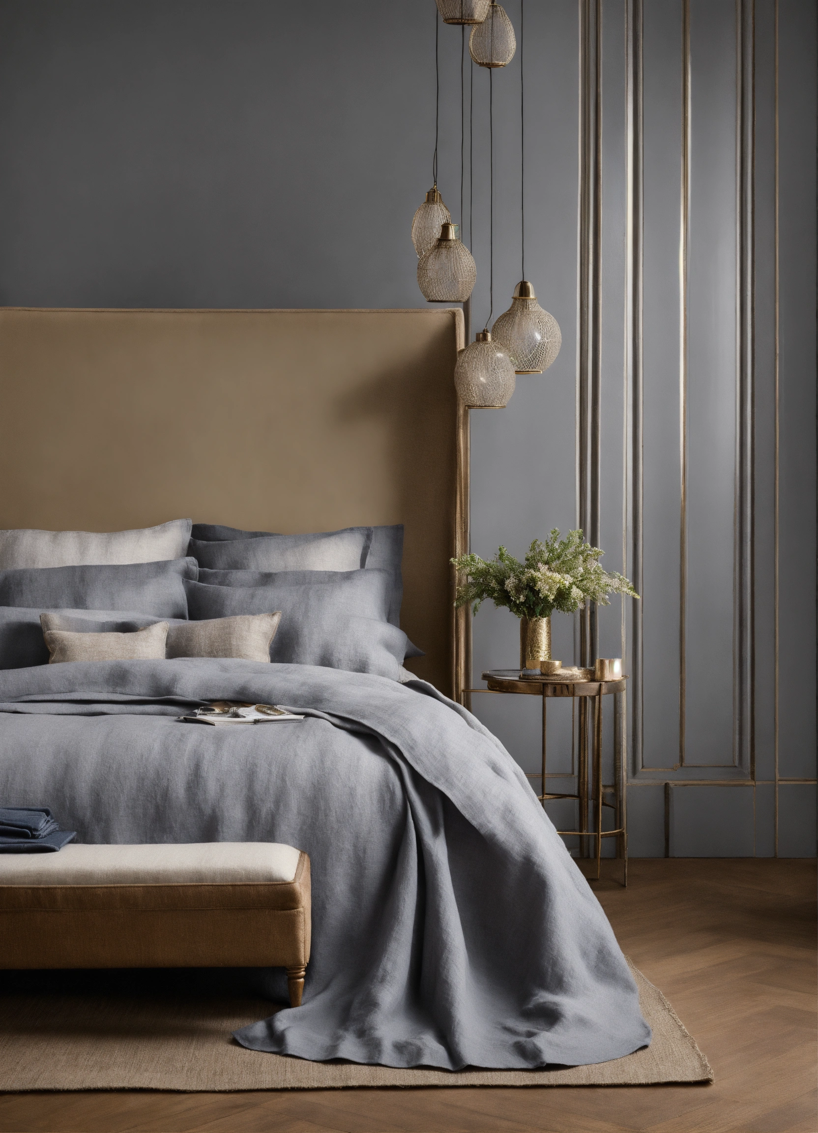 Lexica - Sustained gray, avant-garde touch for cloth in linen, posh and ...