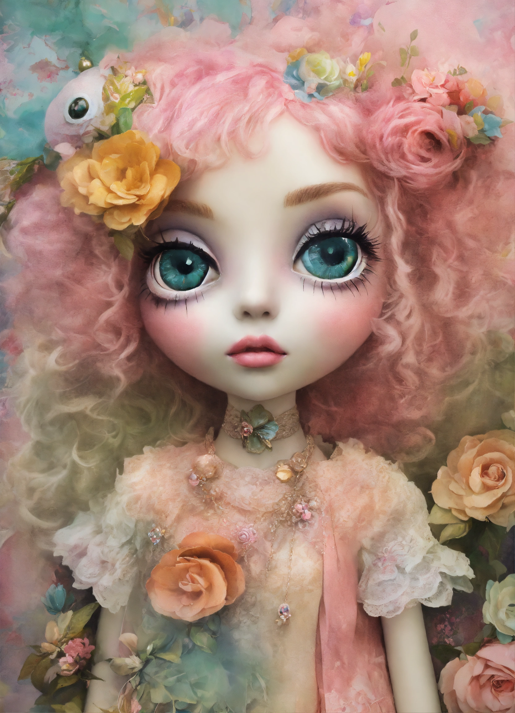 Lexica - Shabby chic dreamy mist pastel junk journals whimsical cute ...