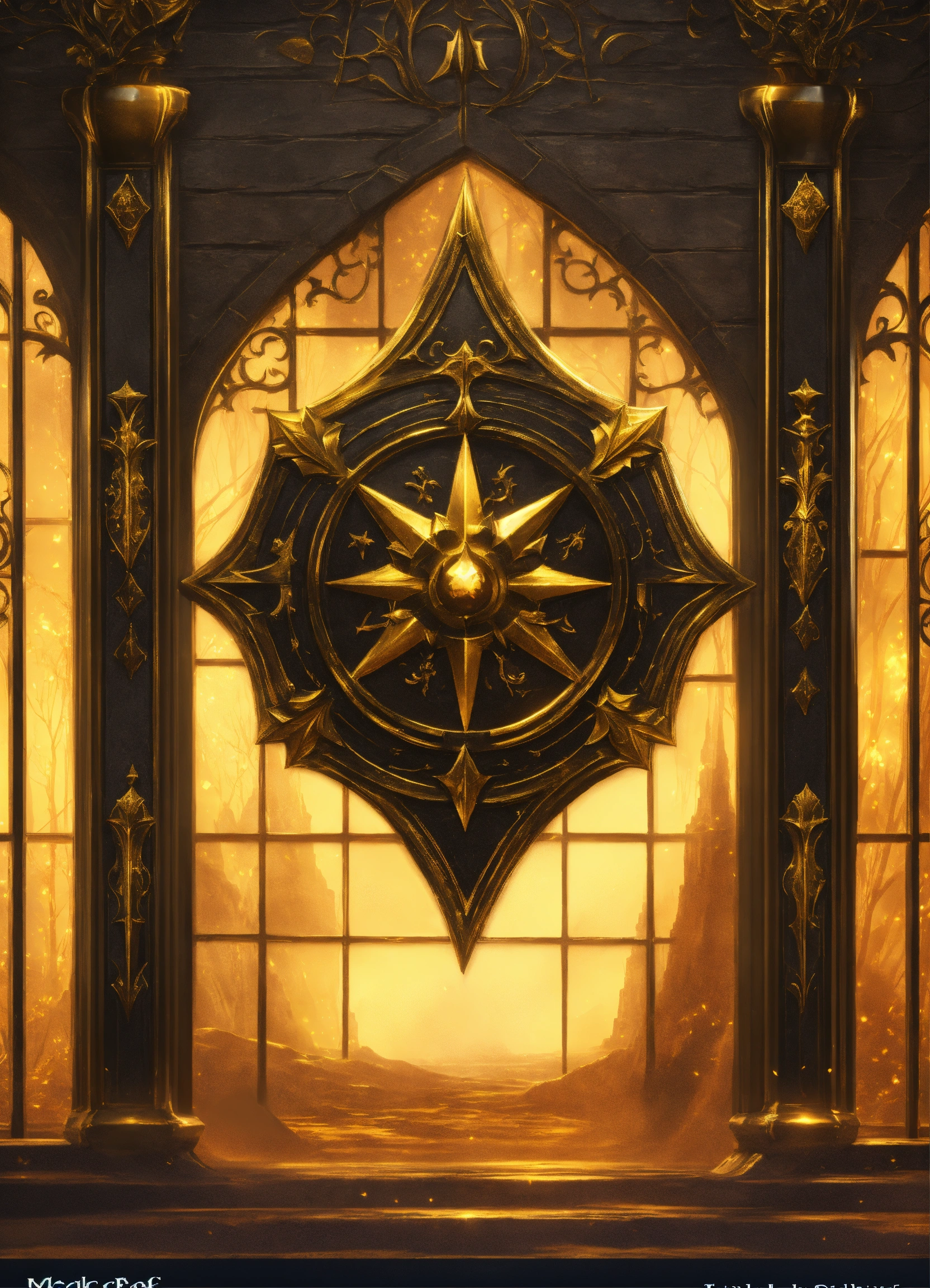 Lexica - Umpty gothic game ui design, template, empty, the elder ...