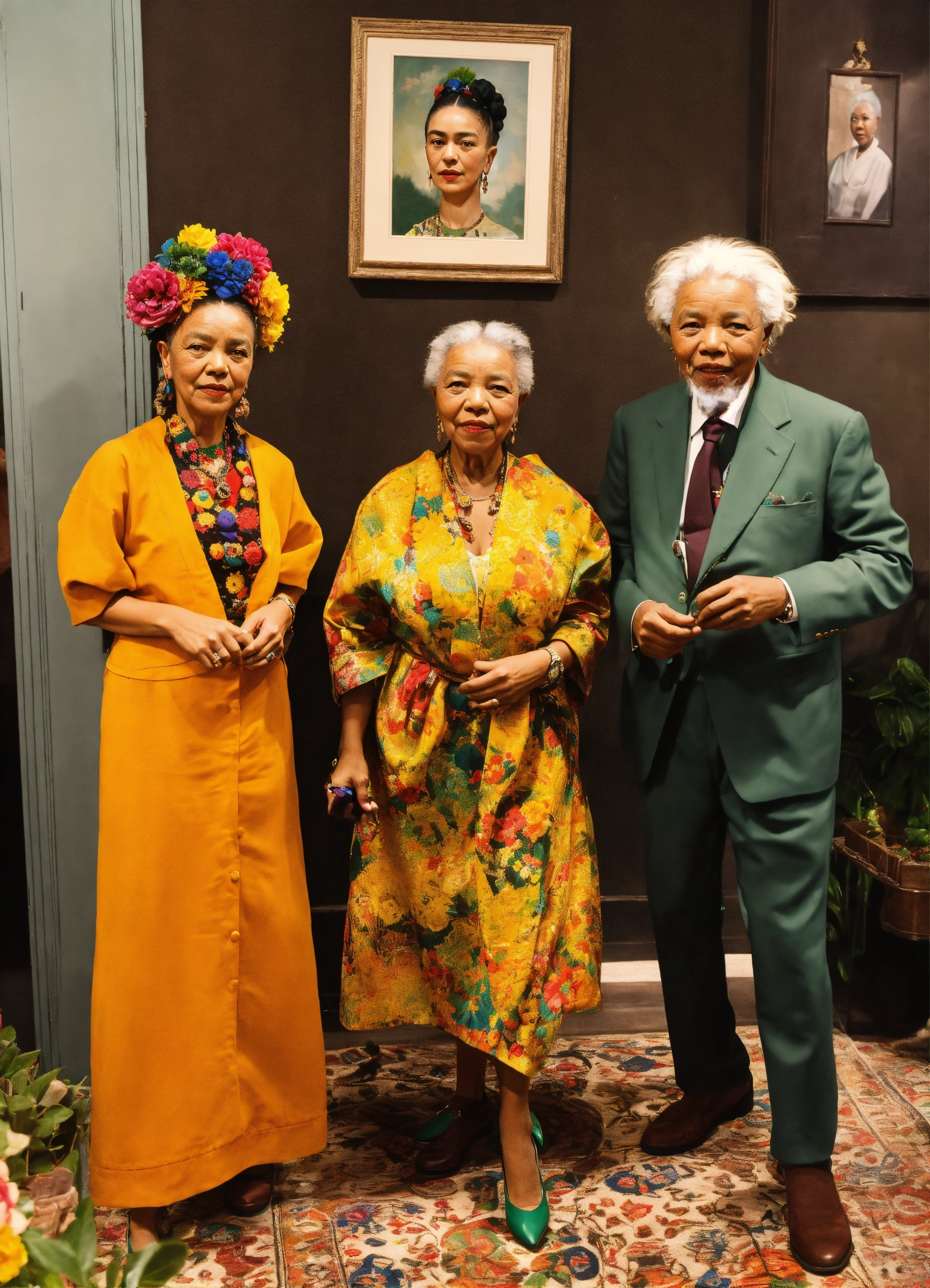 Lexica - Einstein, Frida Kahlo y Nelson Mandela de cavervicolas ...