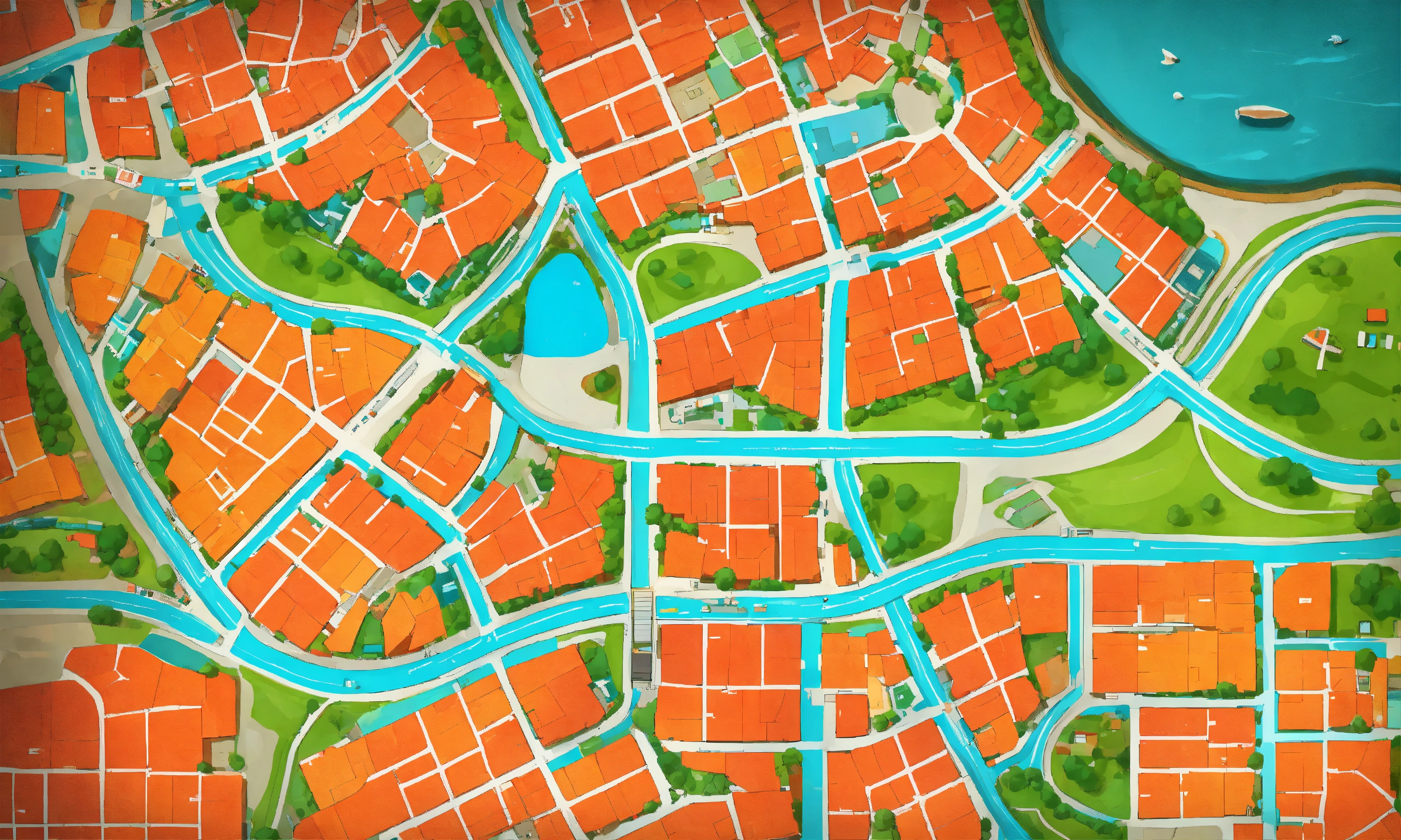 Lexica - Artistic and novel design template with a map of a ...