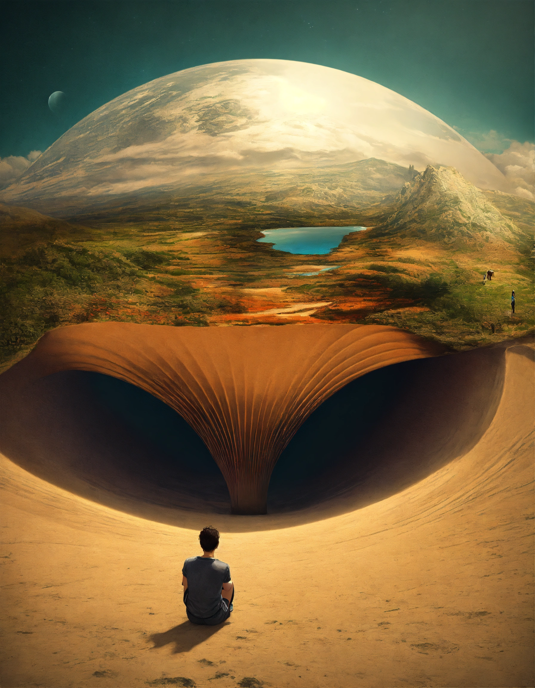 Lexica - Surreal Art. Enough space.