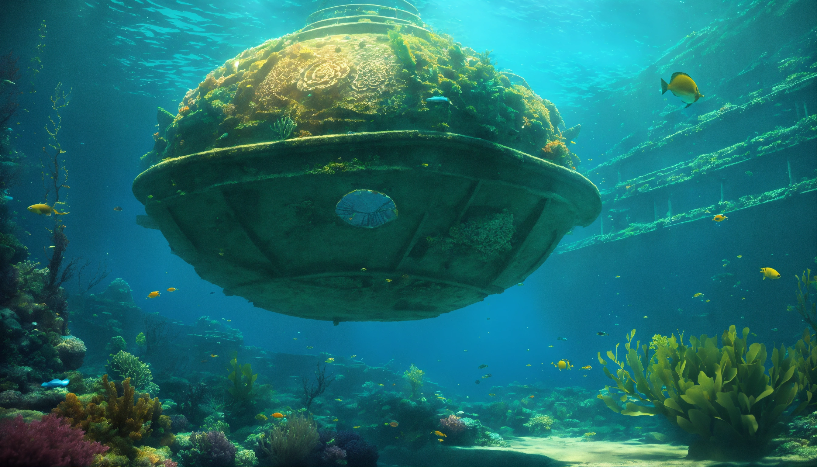 Lexica - Mysterious underwater civilization underwater exploration ...