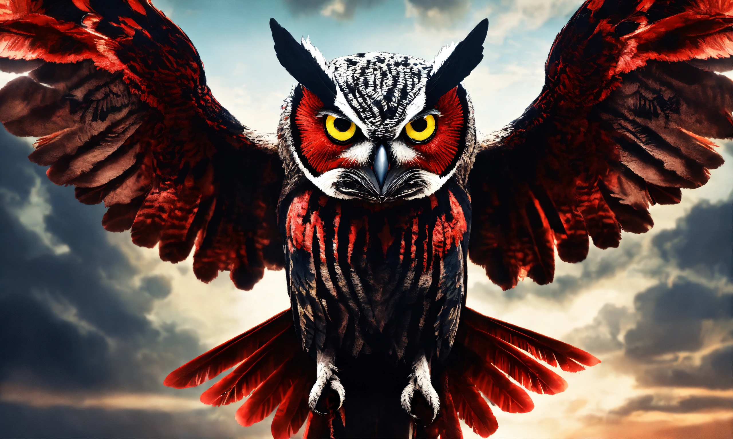 Lexica - Evil demonic Israeli owl dropping leaflets from the sky ...