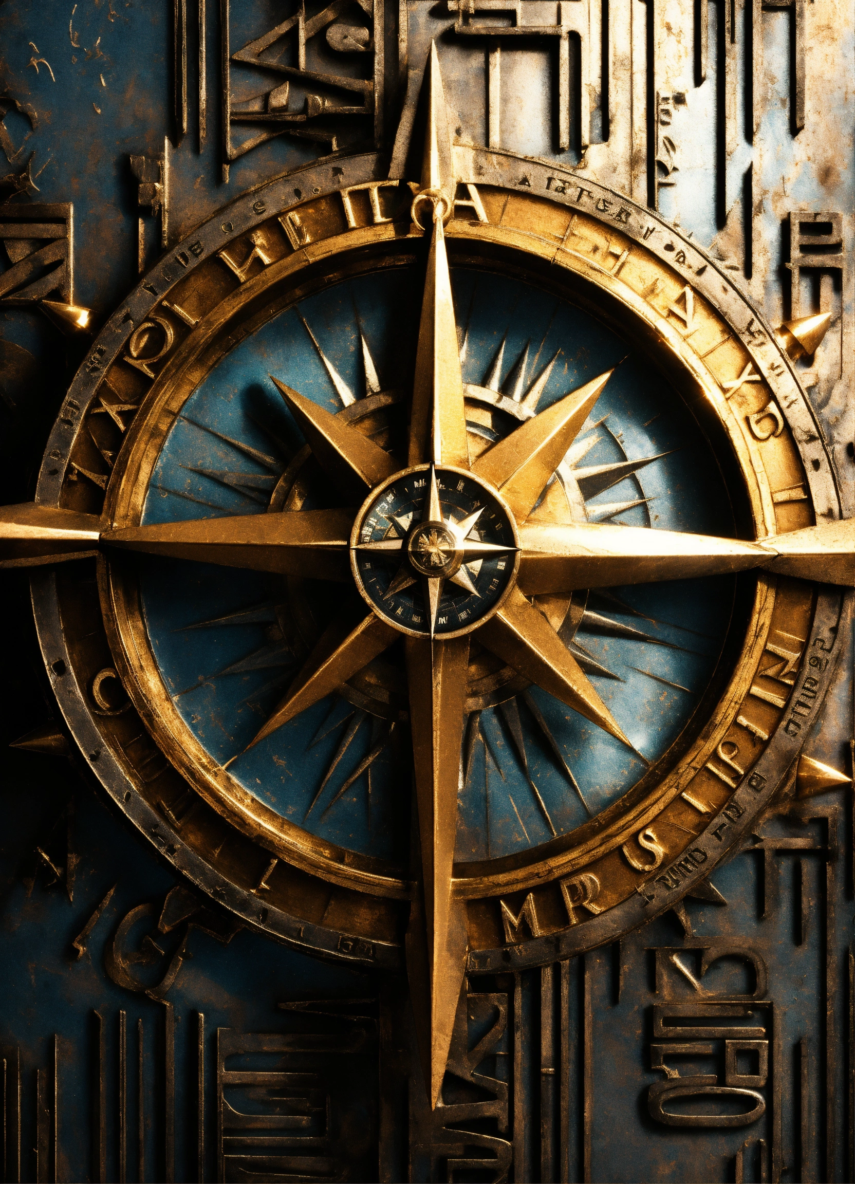 Lexica - Metal texture movie title design, text made of metal, text as ...