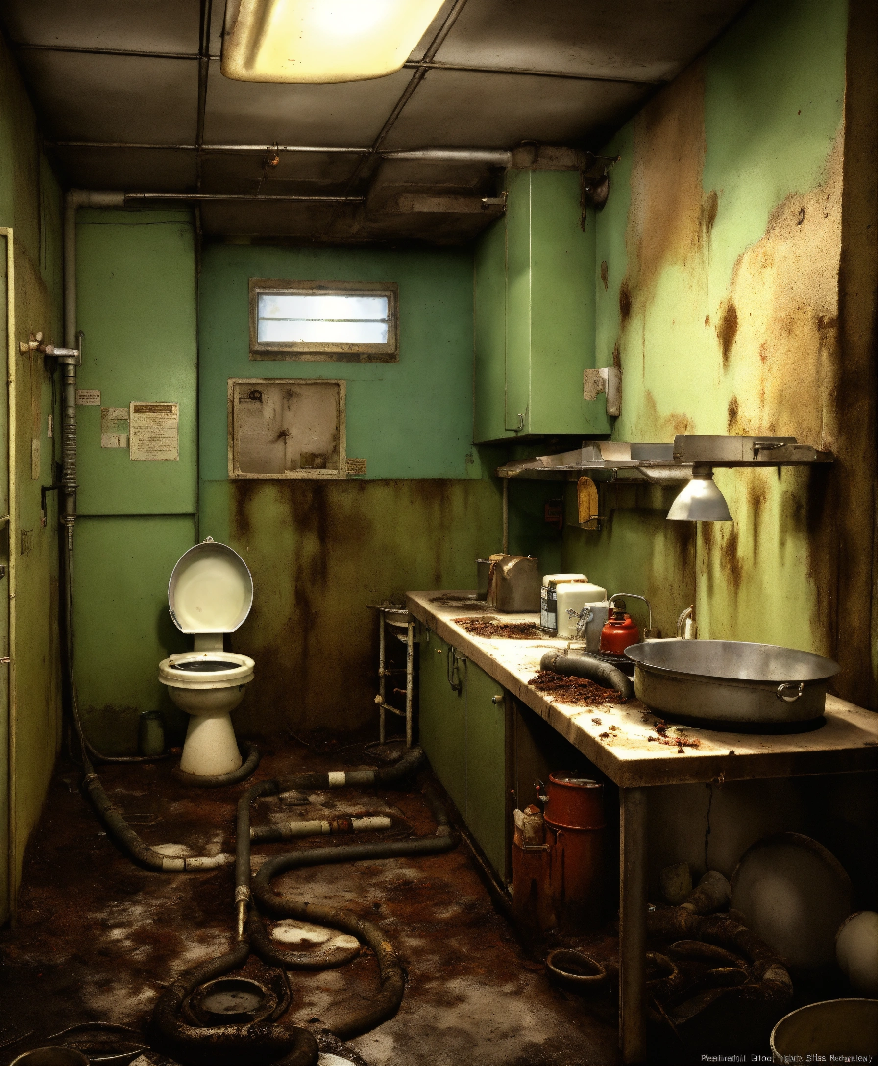 Lexica - , Photo realistic,, eery,, dark, moldy, criminal nurse ghost ...