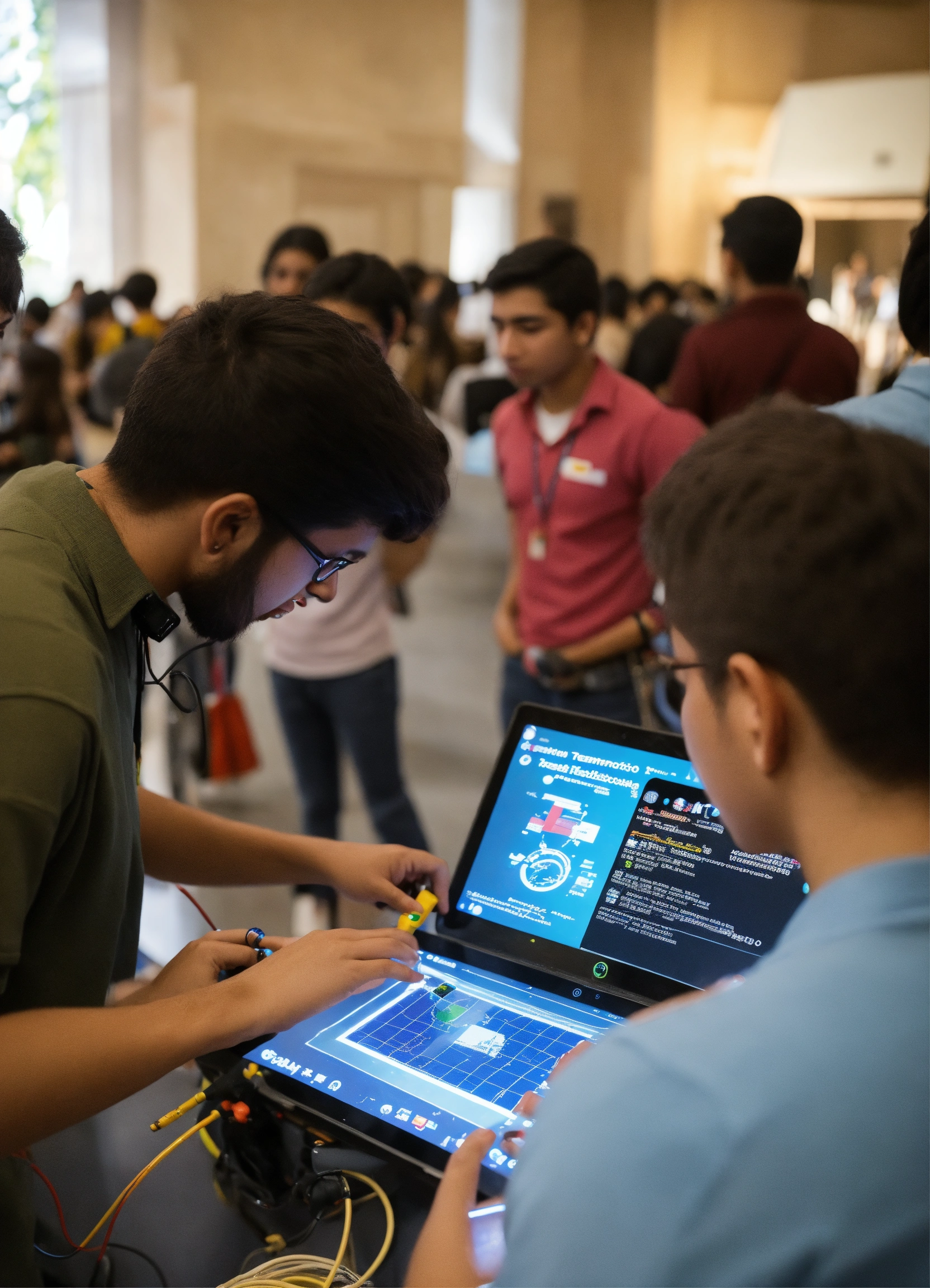 Lexica - Estudiantes interactuando con proyectos tecnológicos ...