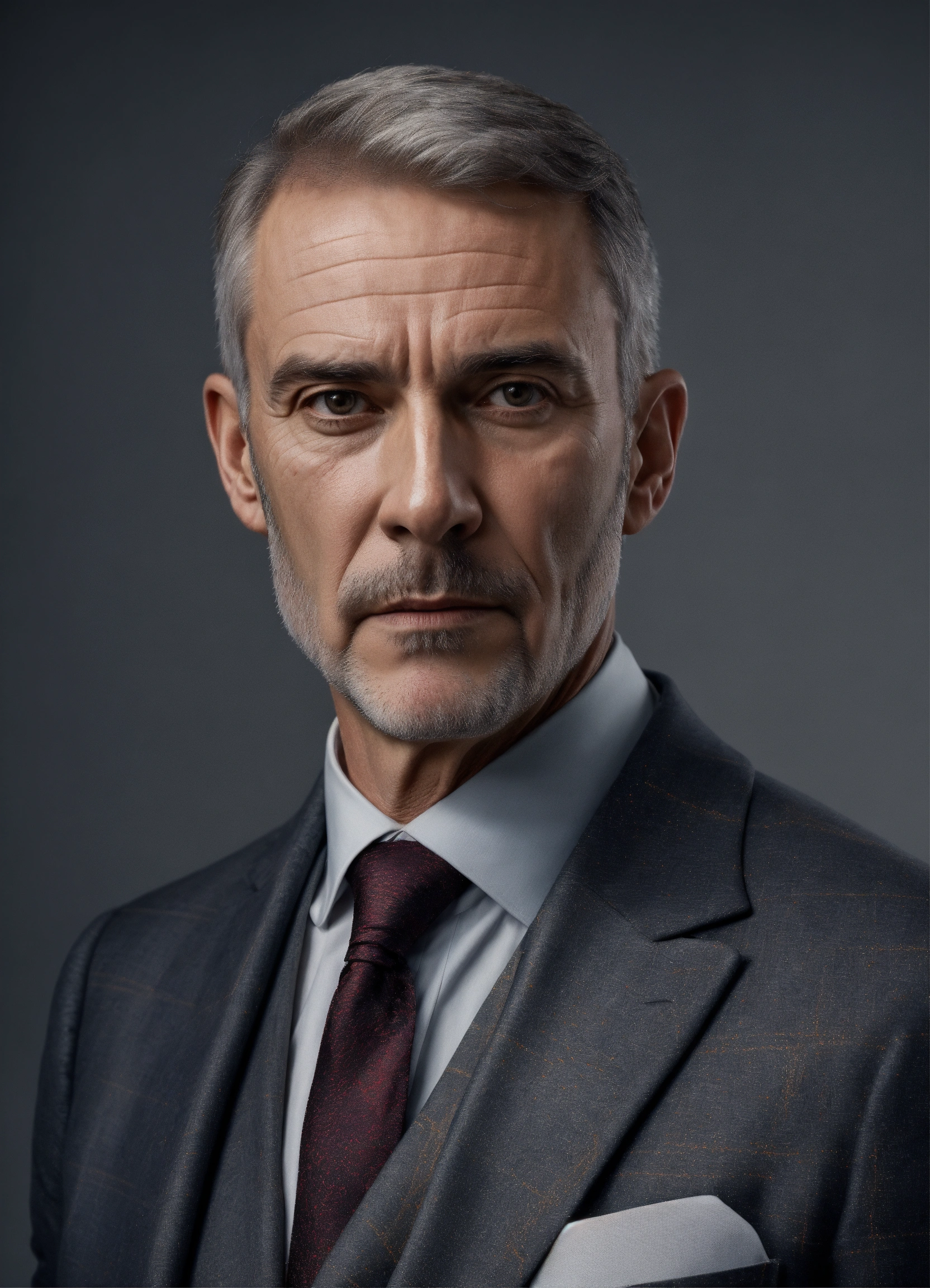 Lexica - A realistic photo of a thin elegant 50-year-old french man ...