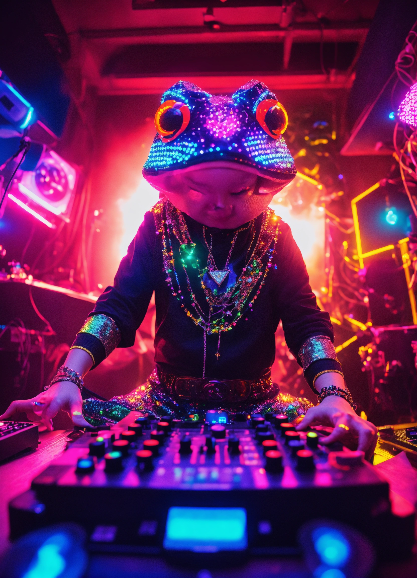 Lexica - A techno Festival Rave Diamond psytrance DJ Diamond TOAD in ...