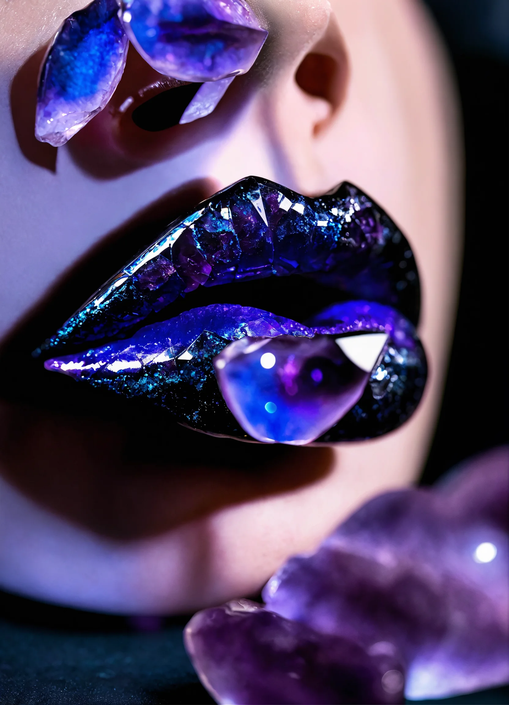 Lexica - Luxurious ((((ENTIRE AND COMPLETE lips jewelry)))), ALL MADE ...