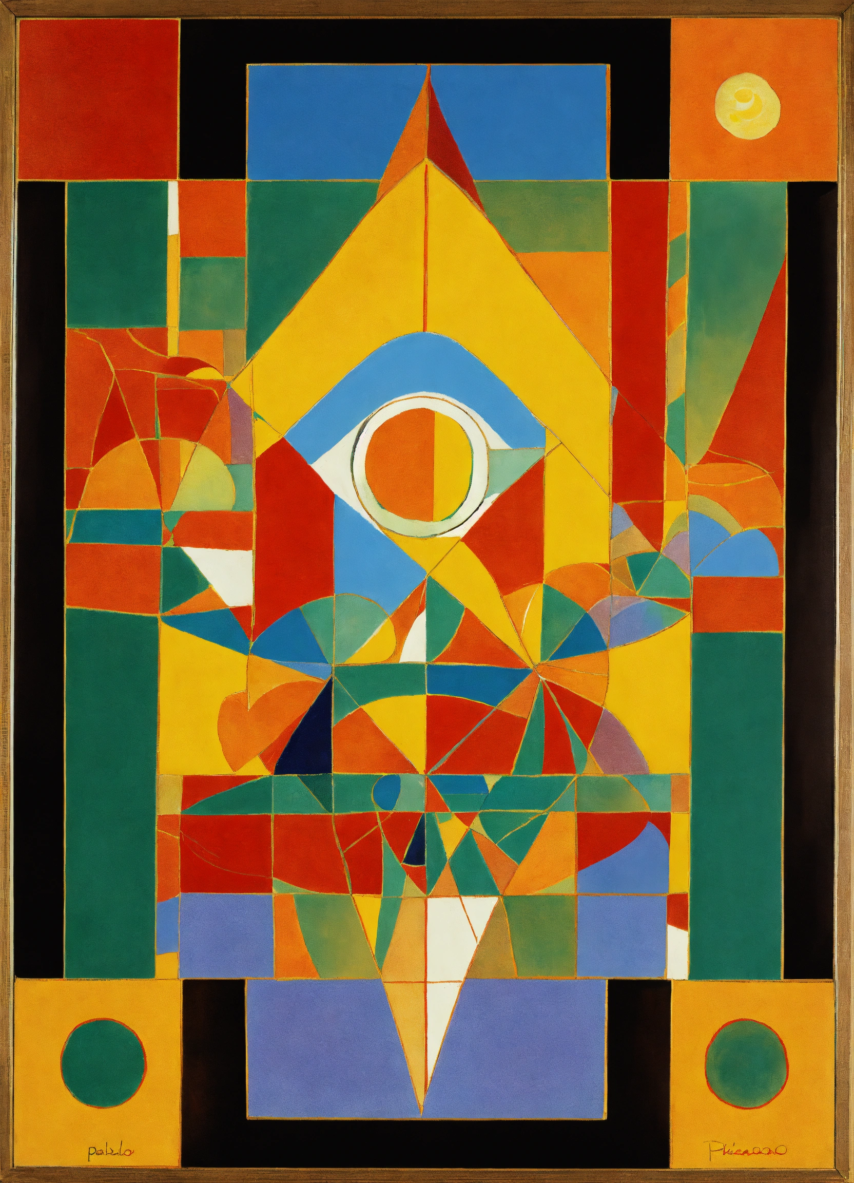 Lexica - Sun merging into moon, psychedelic, the four corners of the ...