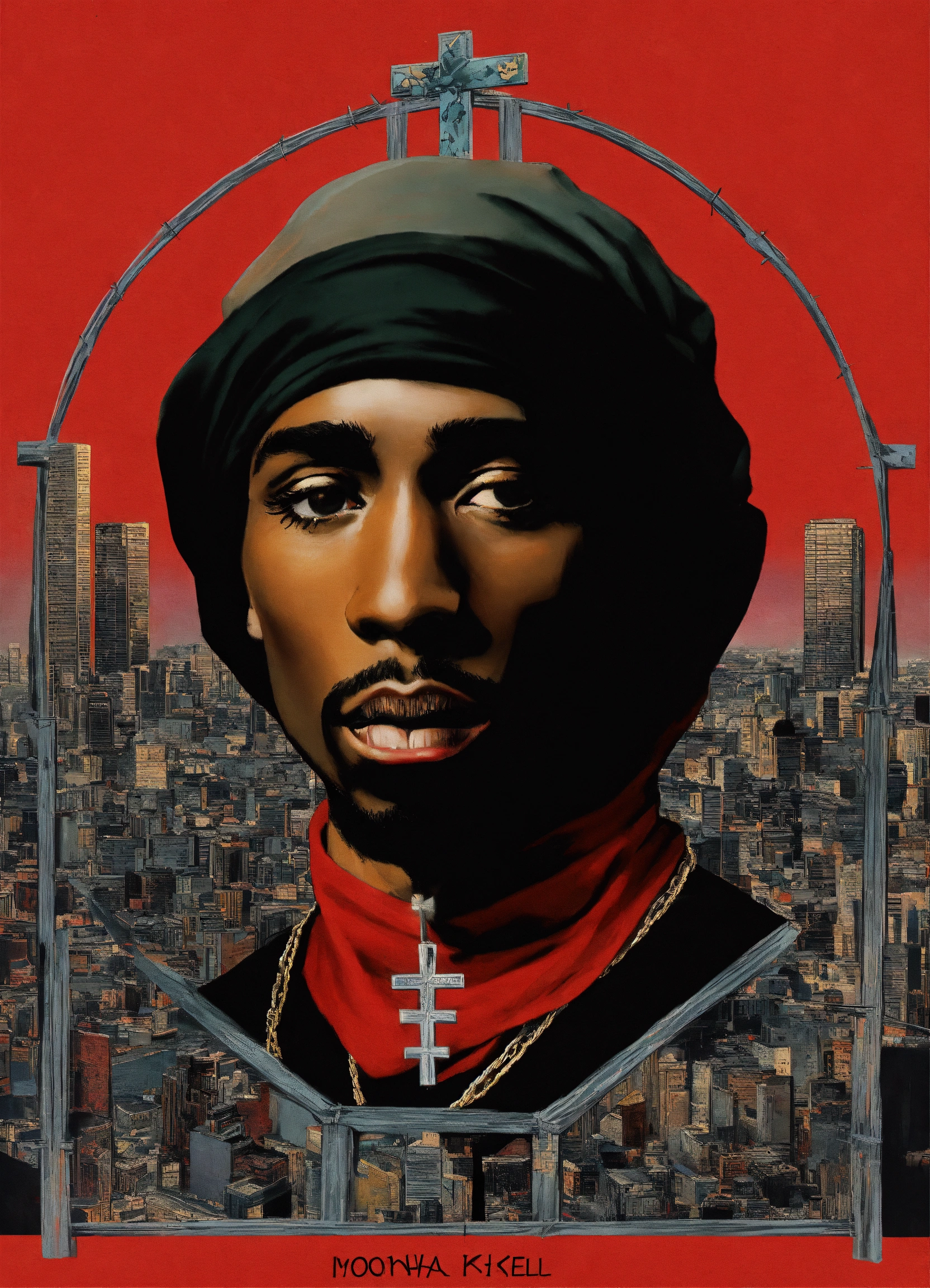 Lexica - (Verse 1) In a Renaissance twist, a scene unfurls, Tupac's ...