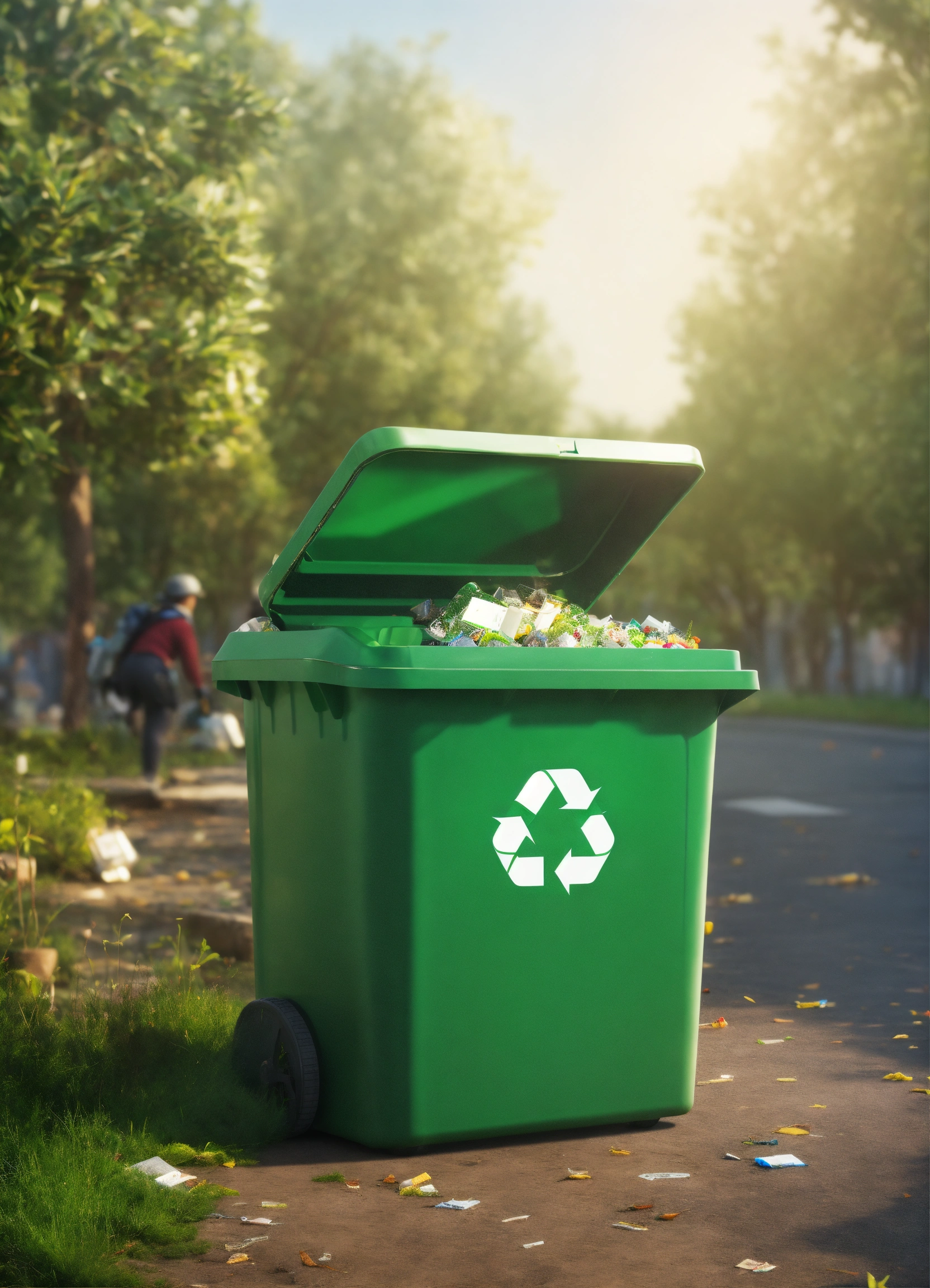Lexica - Recycle,hyperrealistic, 4k, greeny