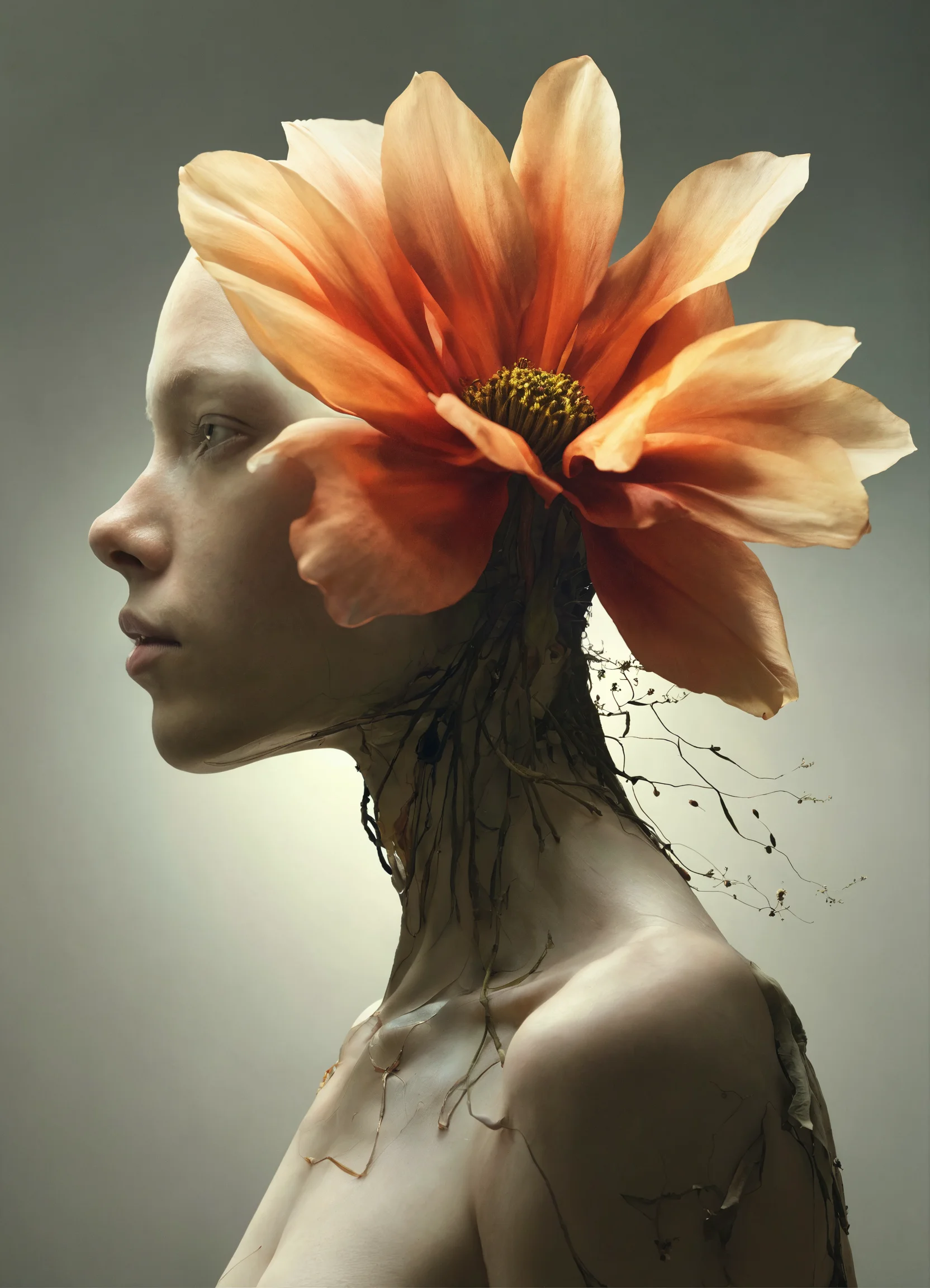 Lexica - A flower whose petals are made of humans